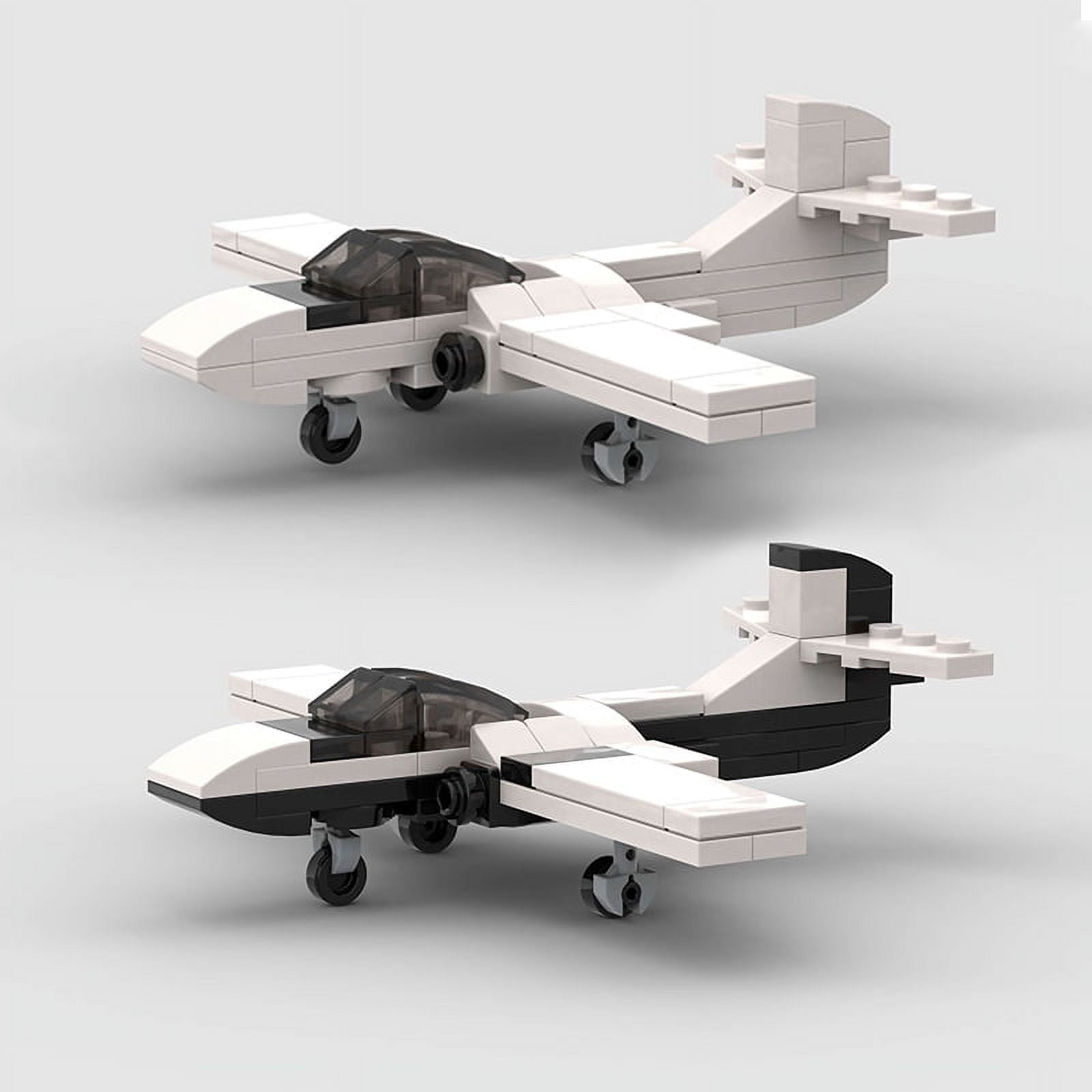 WW2 T-37 Training Plane Military Jet Trainer US Building Blocks Air ...