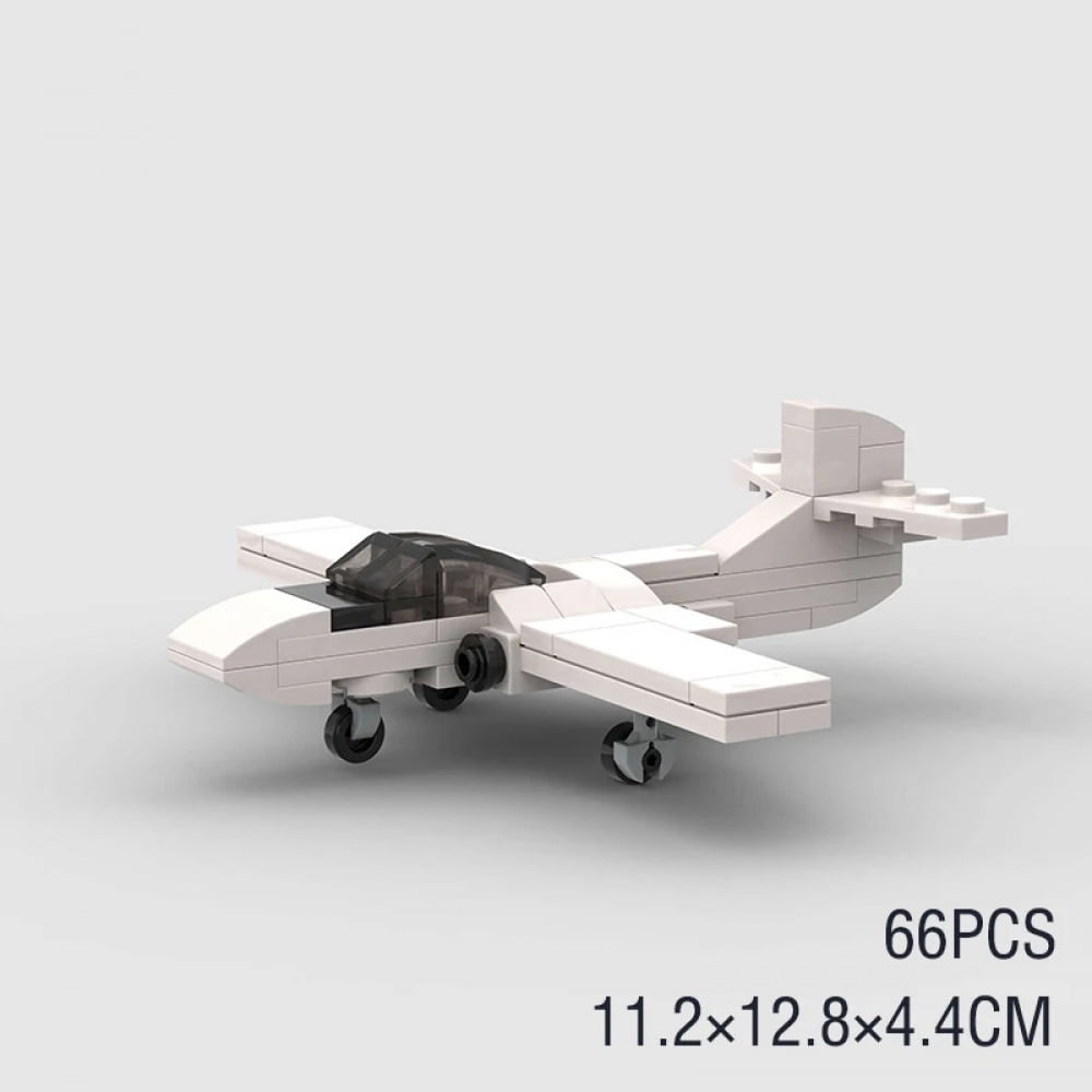 WW2 T-37 Training Plane Military Jet Trainer US Building Blocks Air ...