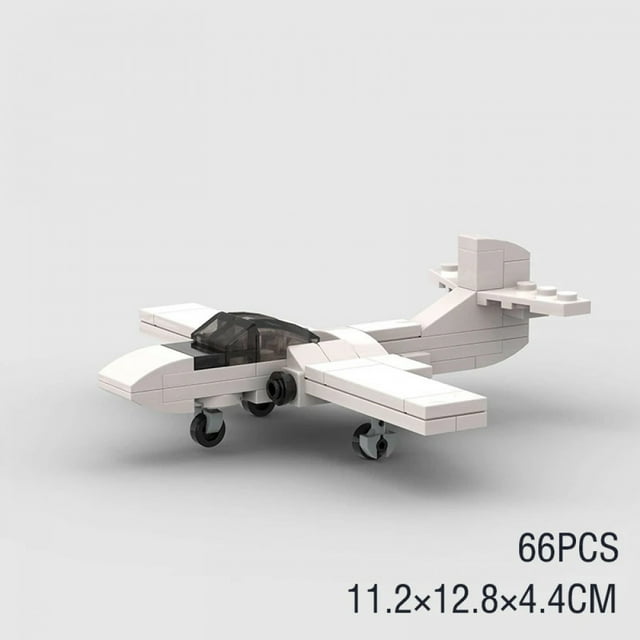 WW2 T-37 Training Plane Military Jet Trainer US Building Blocks Air ...