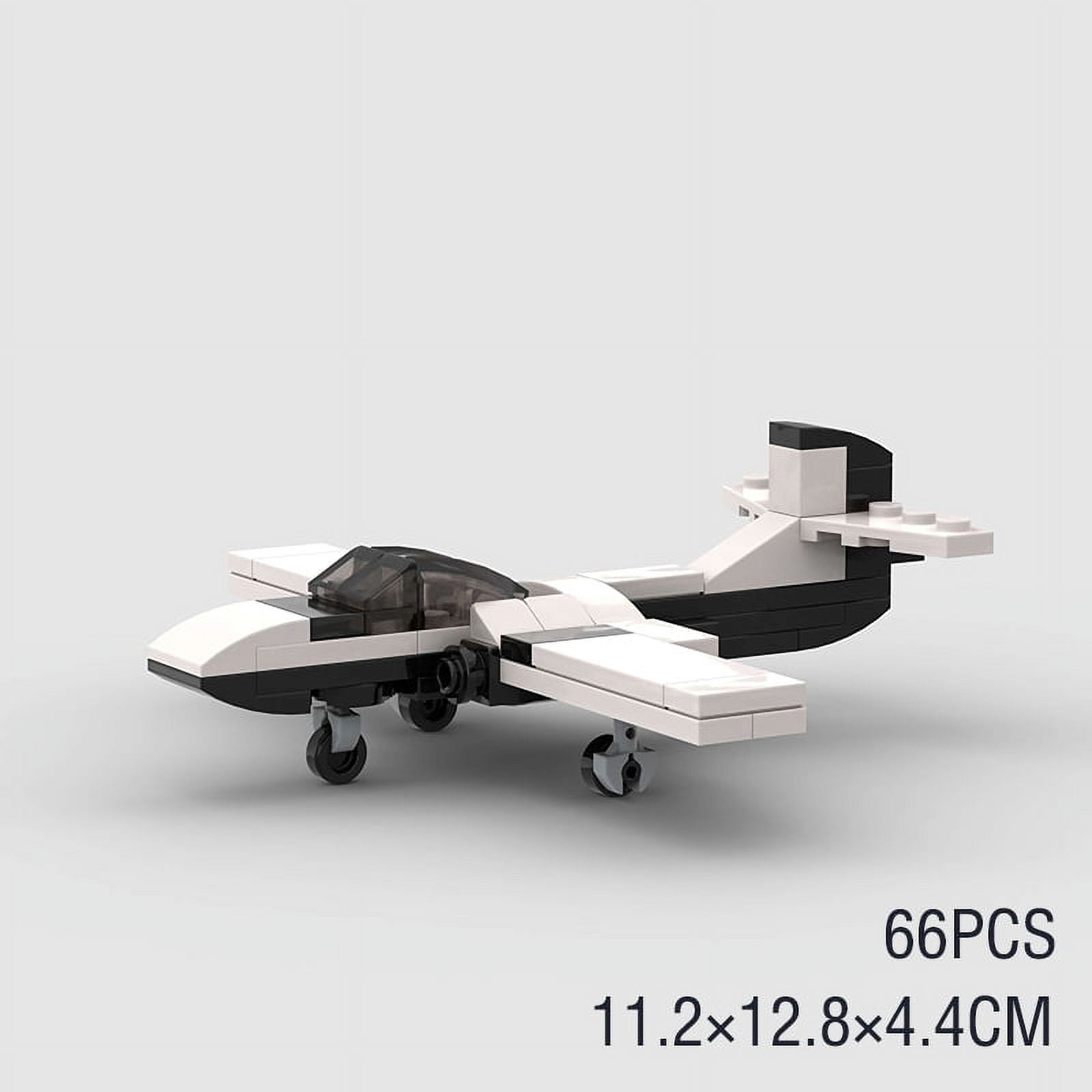 WW2 T-37 Training Plane Military Jet Trainer US Building Blocks Air ...