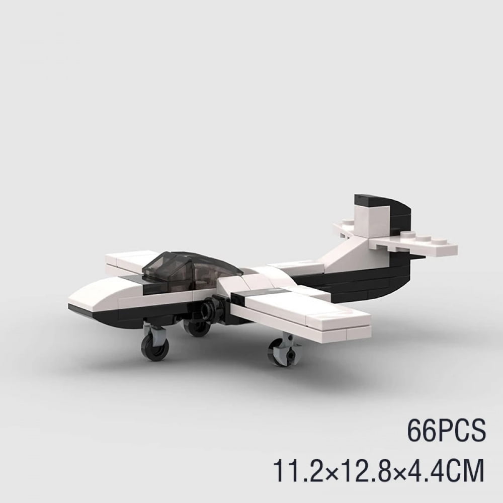 WW2 T-37 Training Plane Military Jet Trainer US Building Blocks Air ...