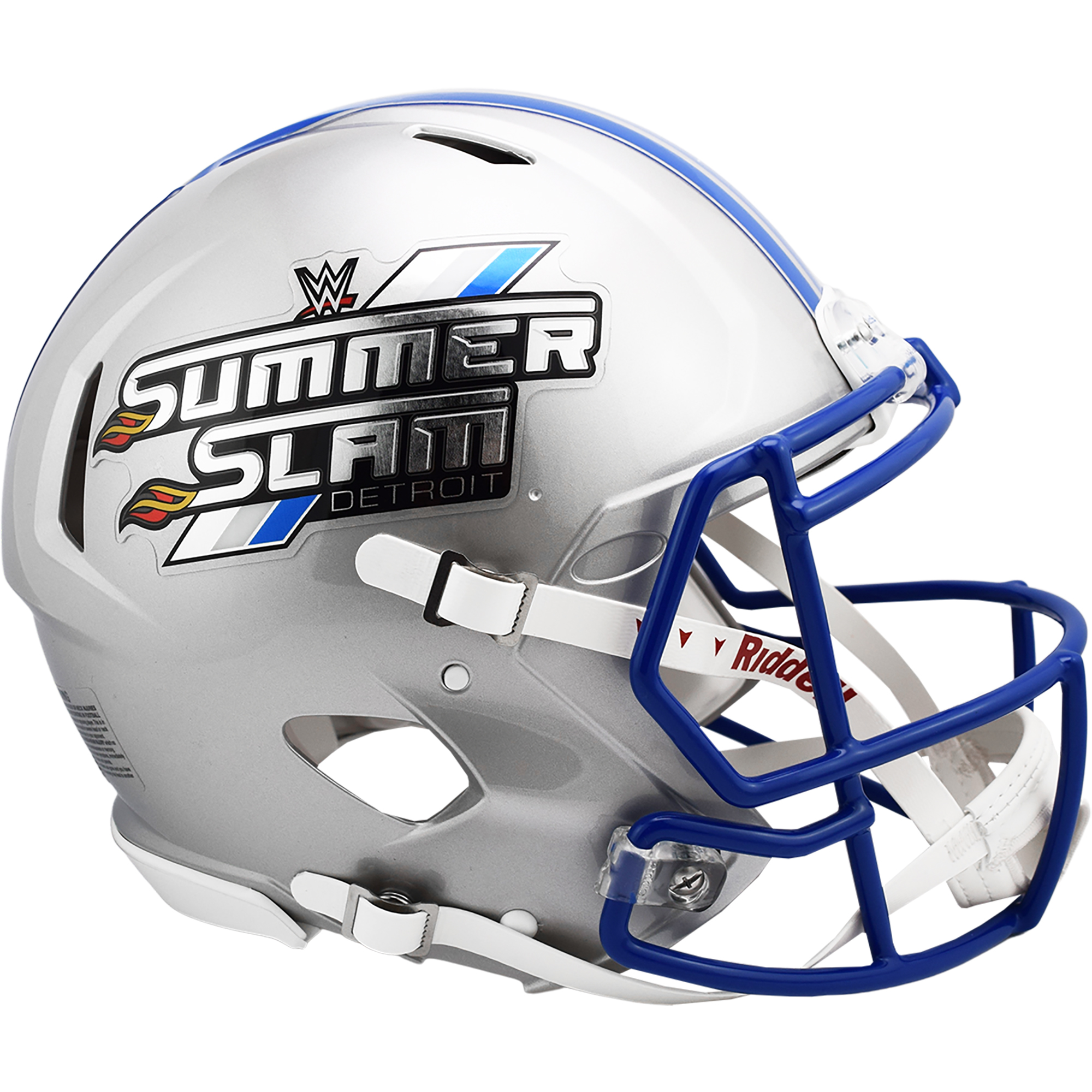 WWE 2023 SummerSlam Detroit Riddell Speed Authentic Helmet - Walmart.com