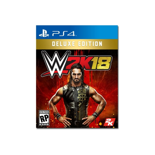 Free Shipping! WWE 2K18 Deluxe Edition, 2K, PlayStation 4, 710425570056 ...
