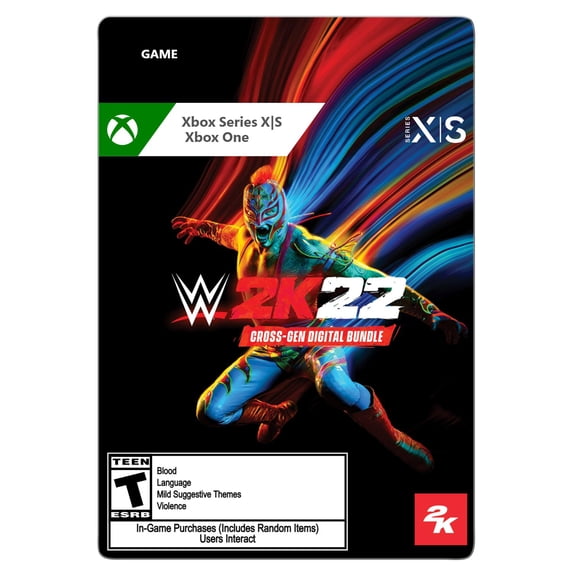 WWE 2K22 Cross-Gen Digital Bundle - Xbox One, Xbox Series X - Walmart.com
