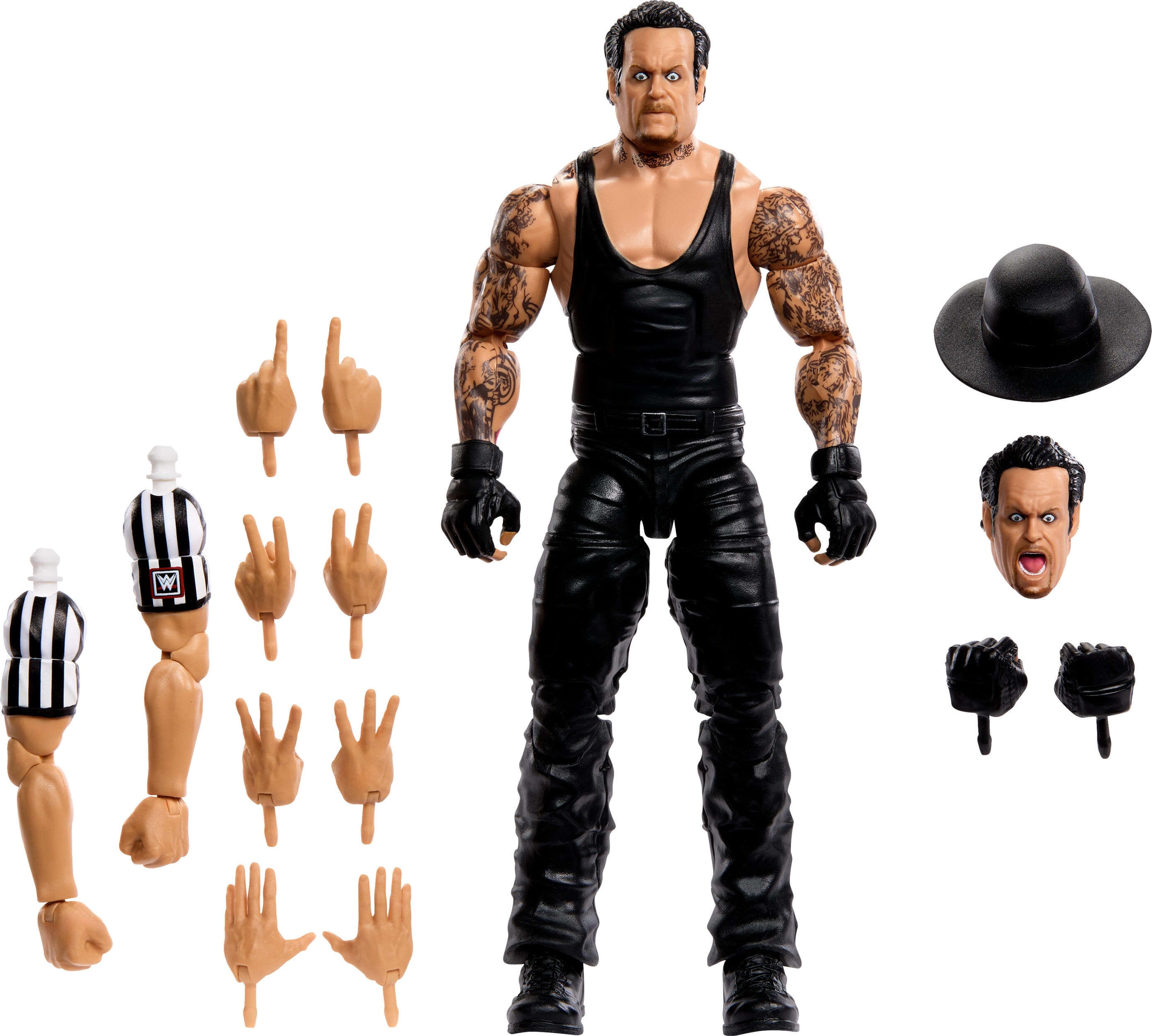 WWE Action Figure Elite Collection SummerSlam Undertaker with Build-A ...