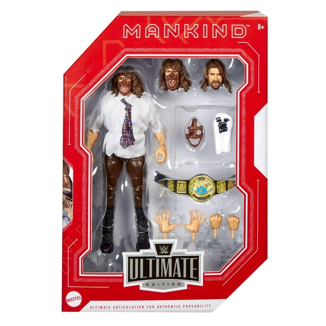 WWE Action Figure Ultimate Edition Monday Night War Mankind - Walmart.com