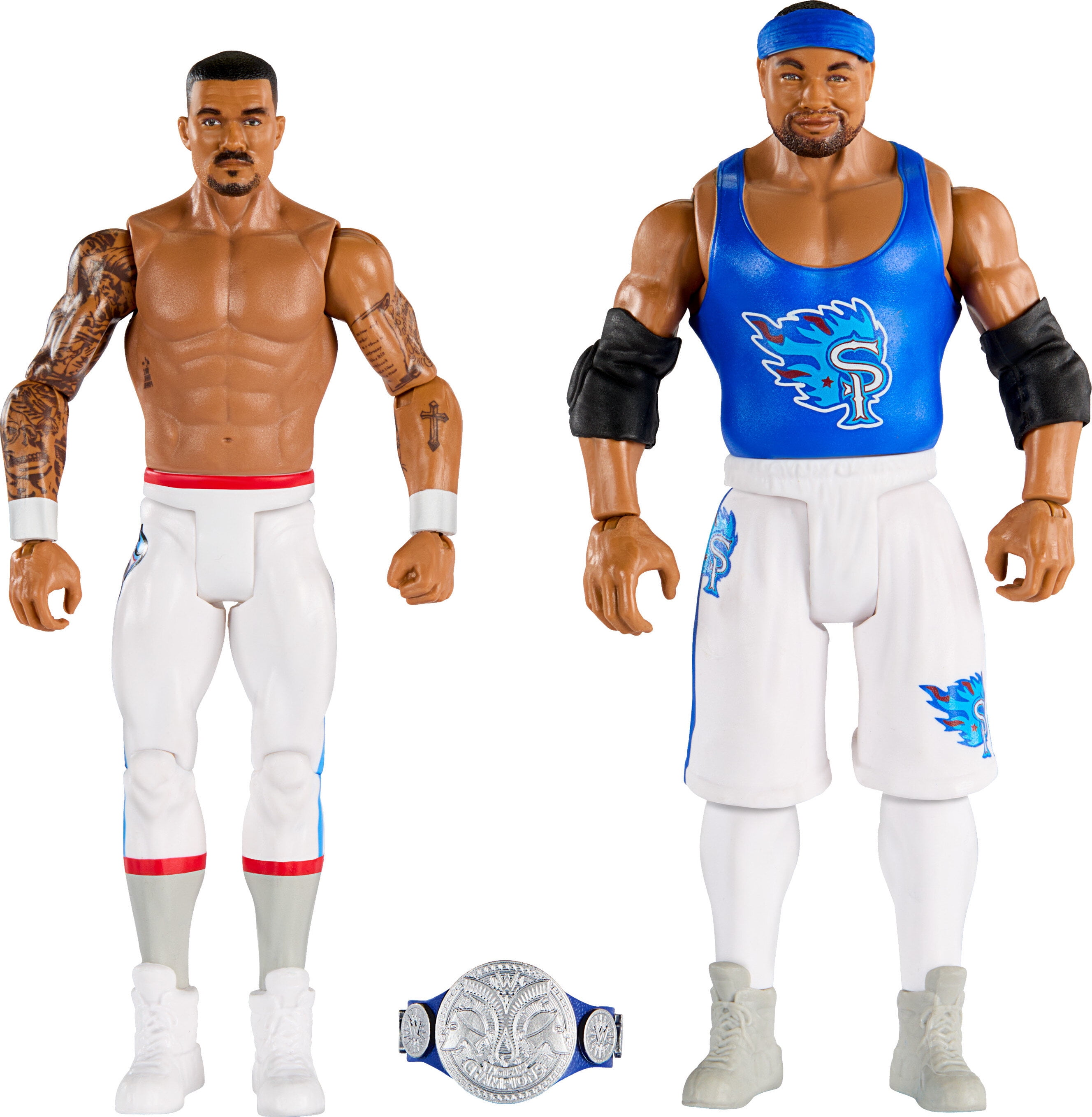 WWE Action Figures Championship Showdown Montez Ford & Angelo Dawkins 2 ...
