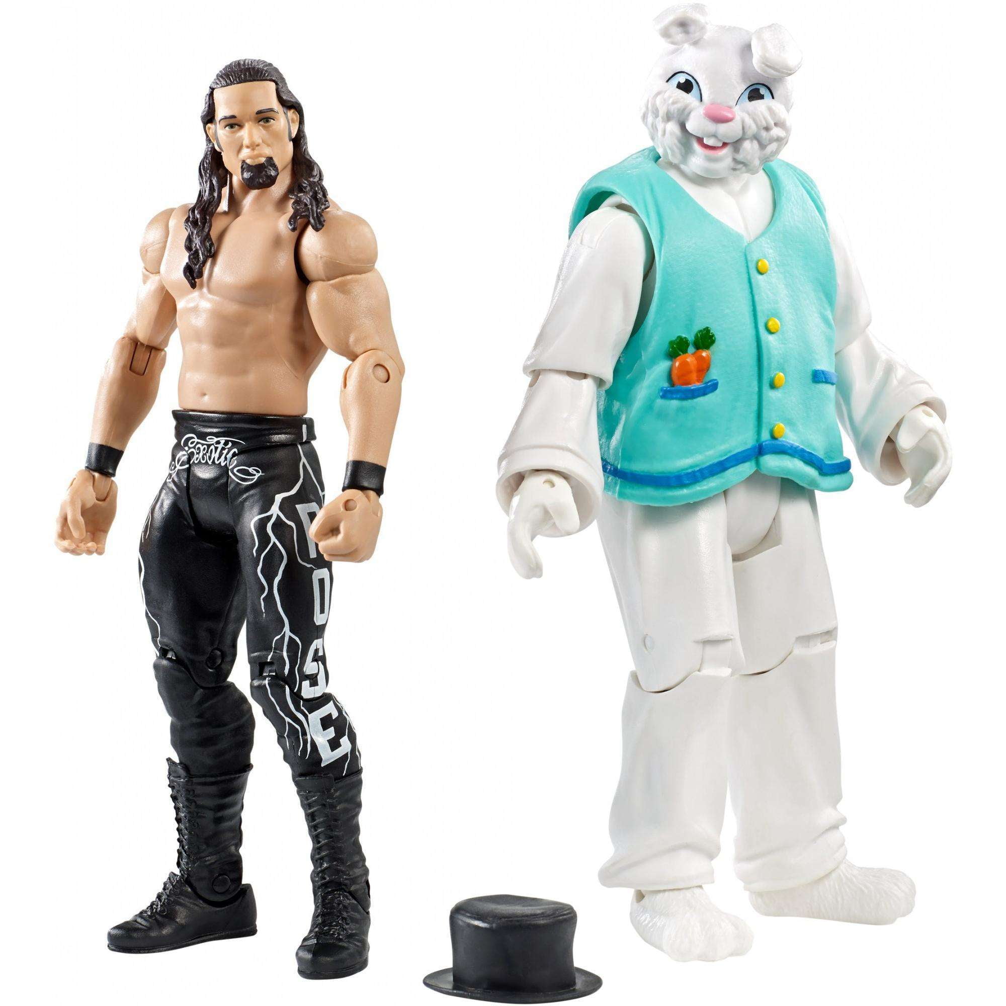 WWE Adam Rose & Bunny Figures 2-Pack - Walmart.com