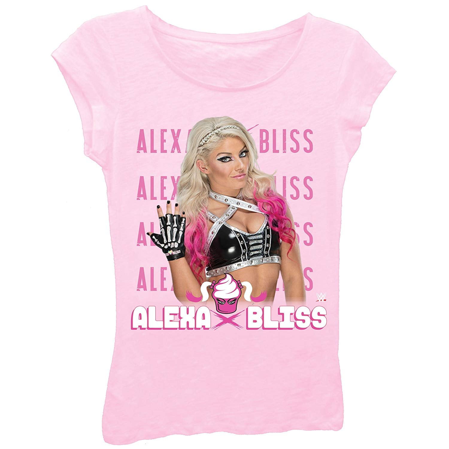 WWE Alexa Bliss Short Sleeve Girl's T-Shirt - Walmart.com