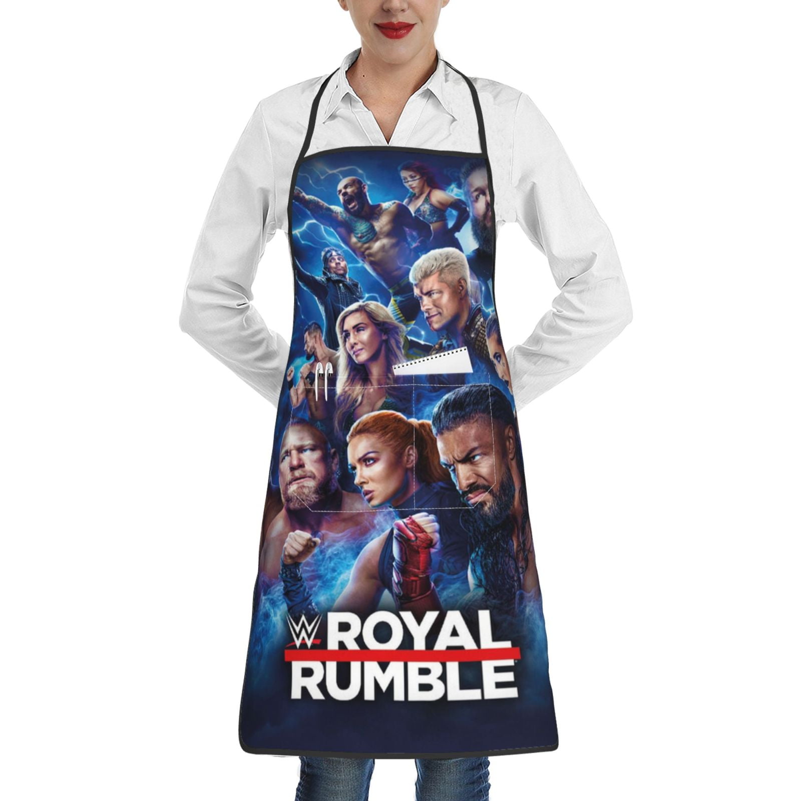 WWE Aprons Waterproof Adjustable Aprons Bib Mothers Day Gifts for ...