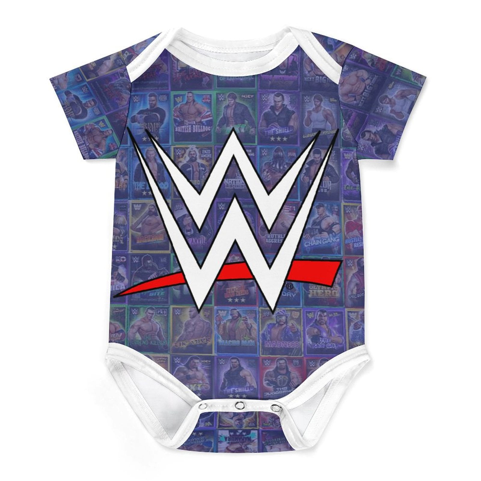 WWE Baby Bodysuit Boy Girl Clothes Soft Newborn Infant Outfit Short ...
