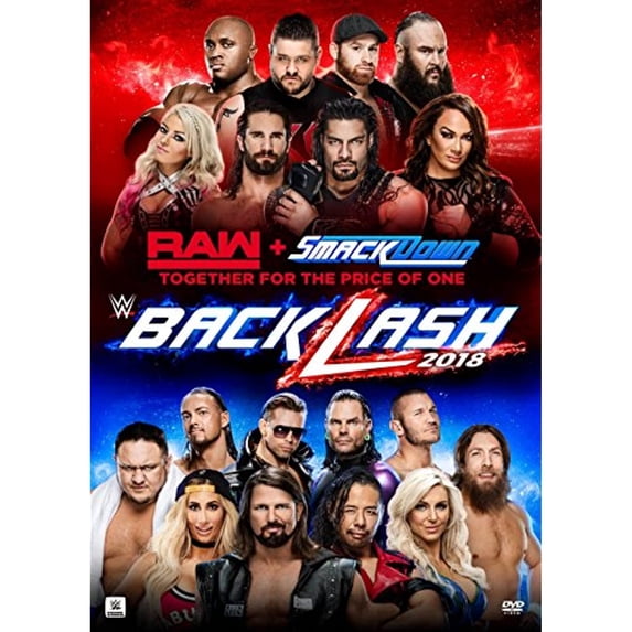 WWE: Roman Reigns Raw Championship - BackLash 2018 Wrestling DVD ...