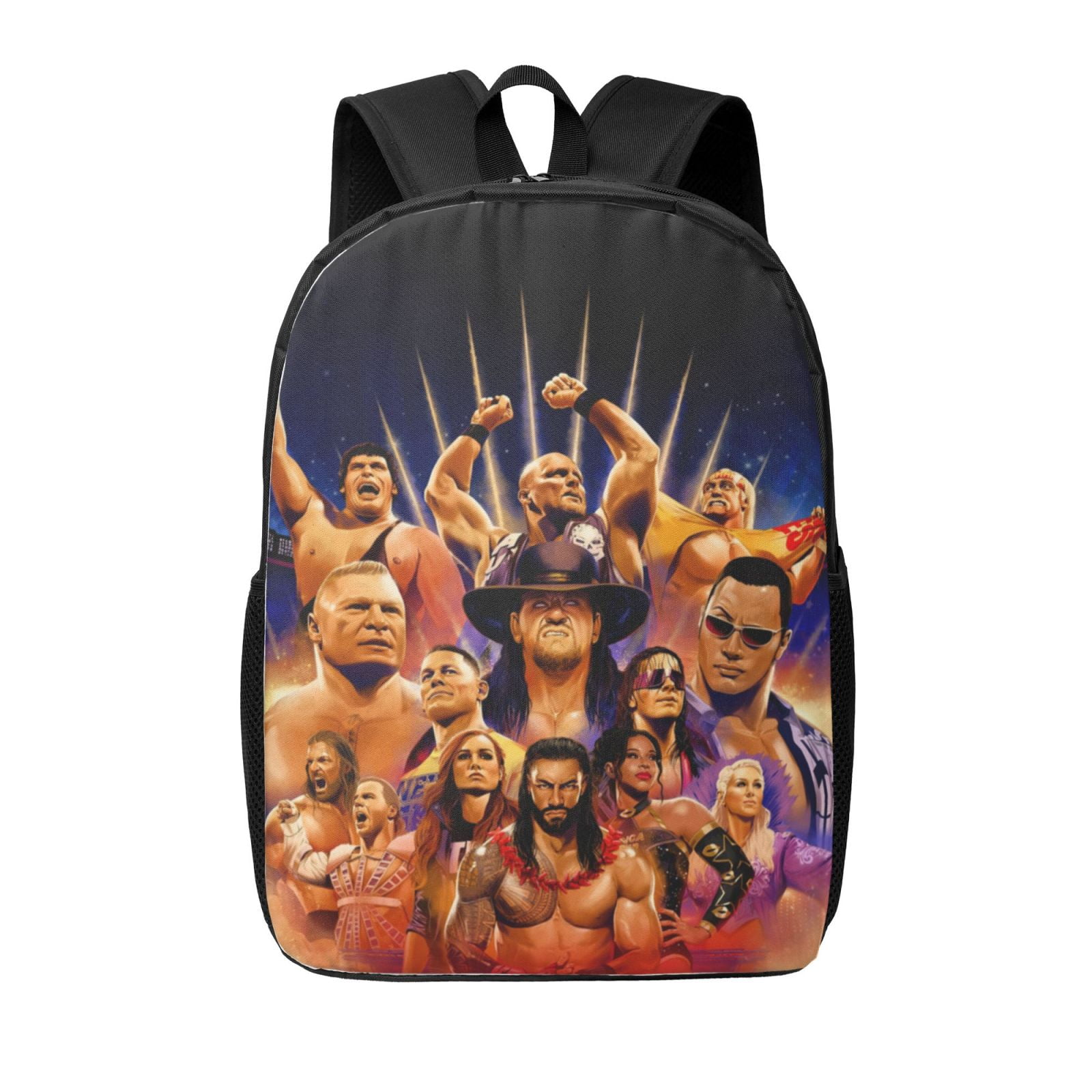 WWE Backpack Bookbag Casual Daypack Travel Backpacks for Work Hiking ...