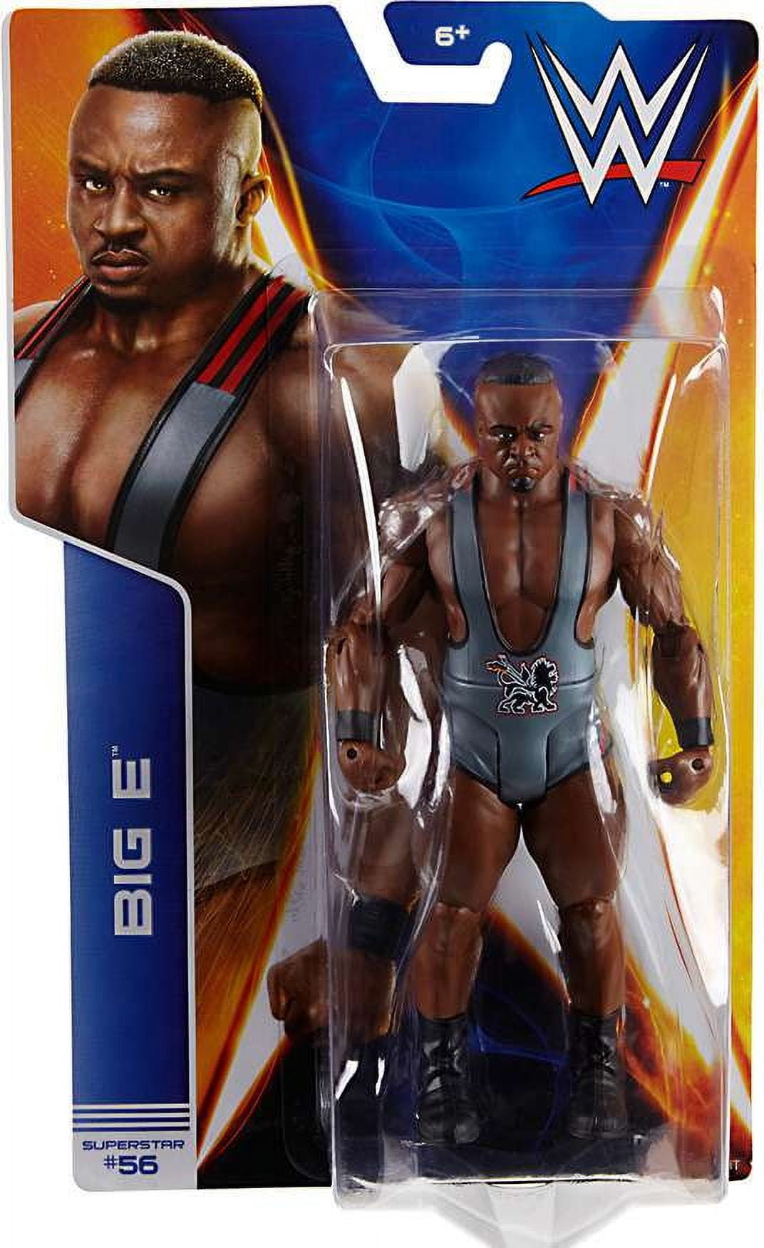 WWE Basic Figure Series Big E Figure - Walmart.com