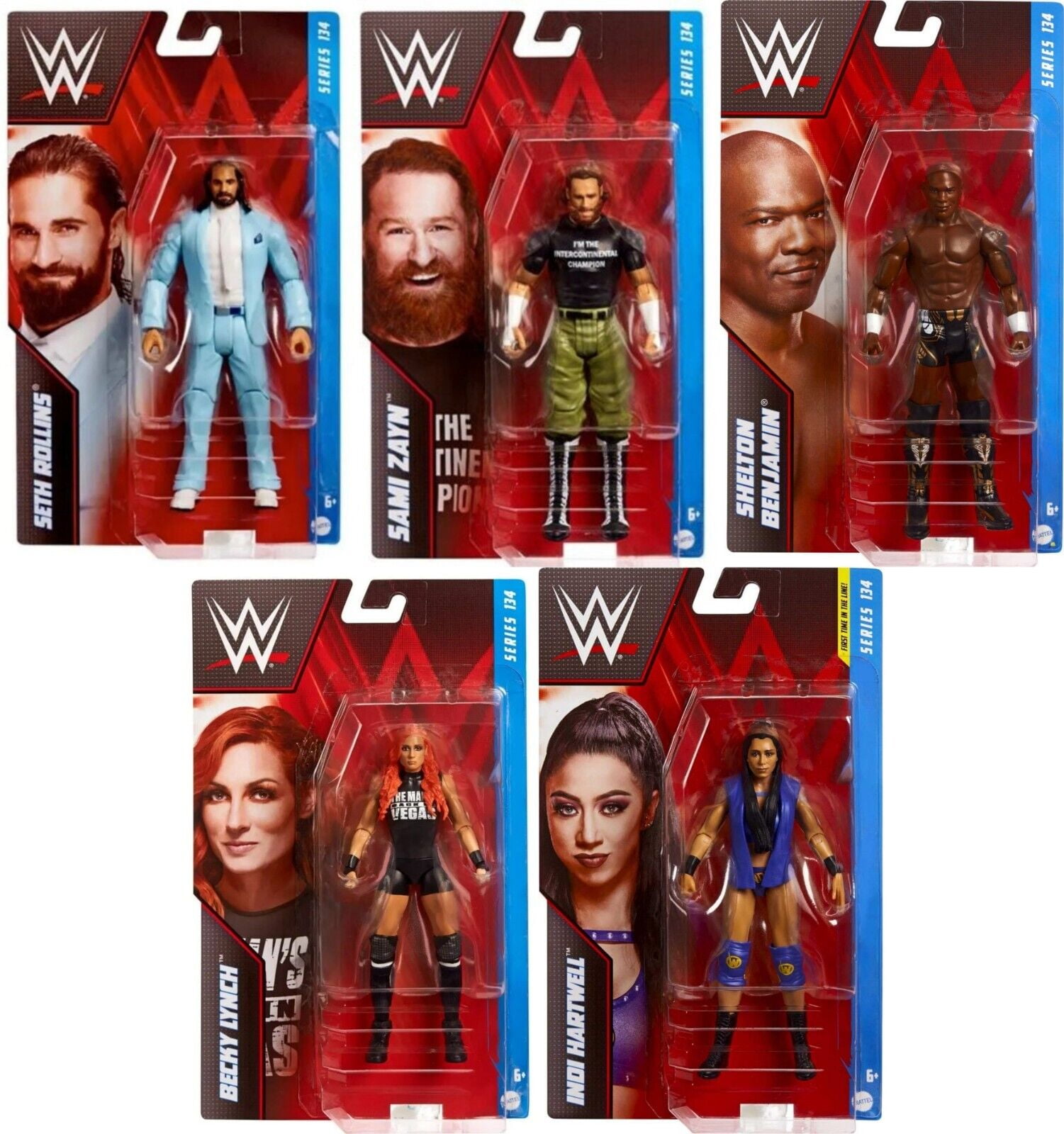 WWE Basic Figure Series Mattel action figure #134 Ages 6+ CHOOSE - Walmart.com