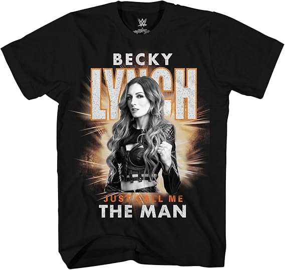 WWE Becky Lynch The Man Wrestling Adult T-Shirt - Walmart.com