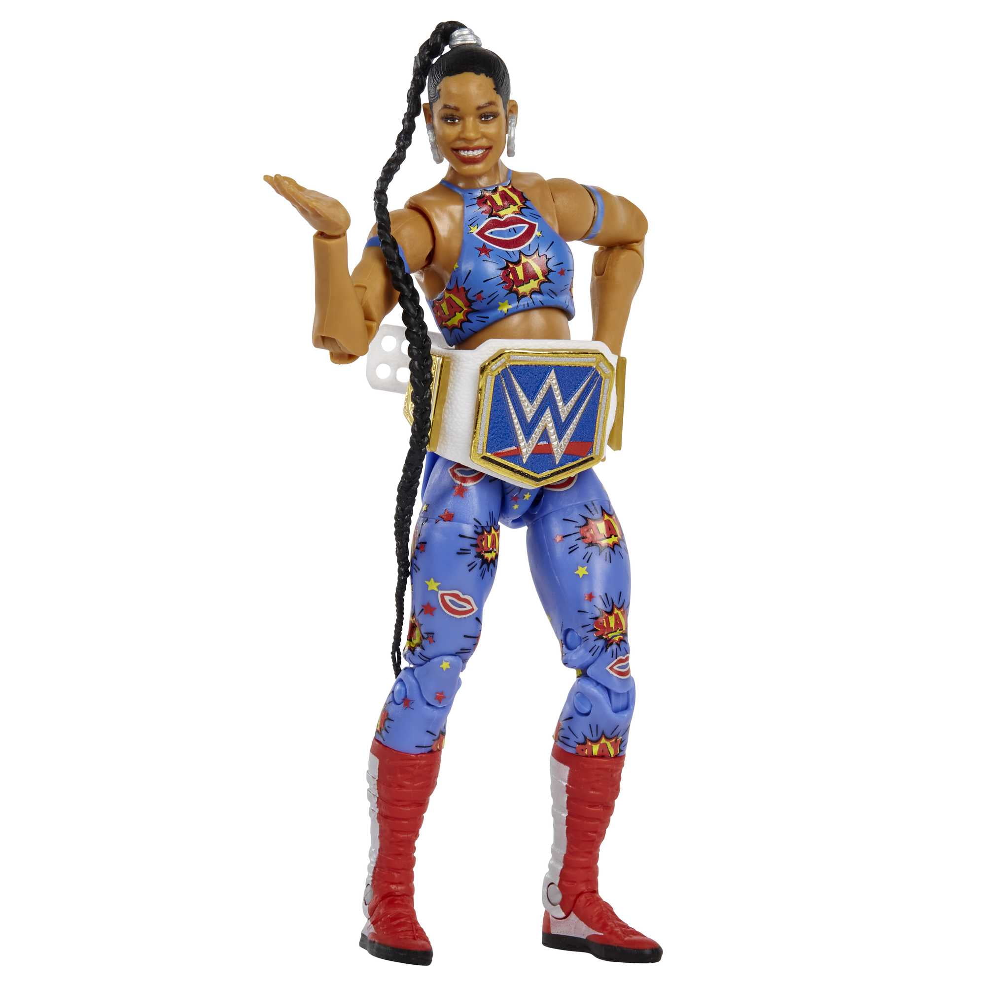 WWE NXT Bianca Belair Elite Collection 6-inch Action Figure with TrueFX ...