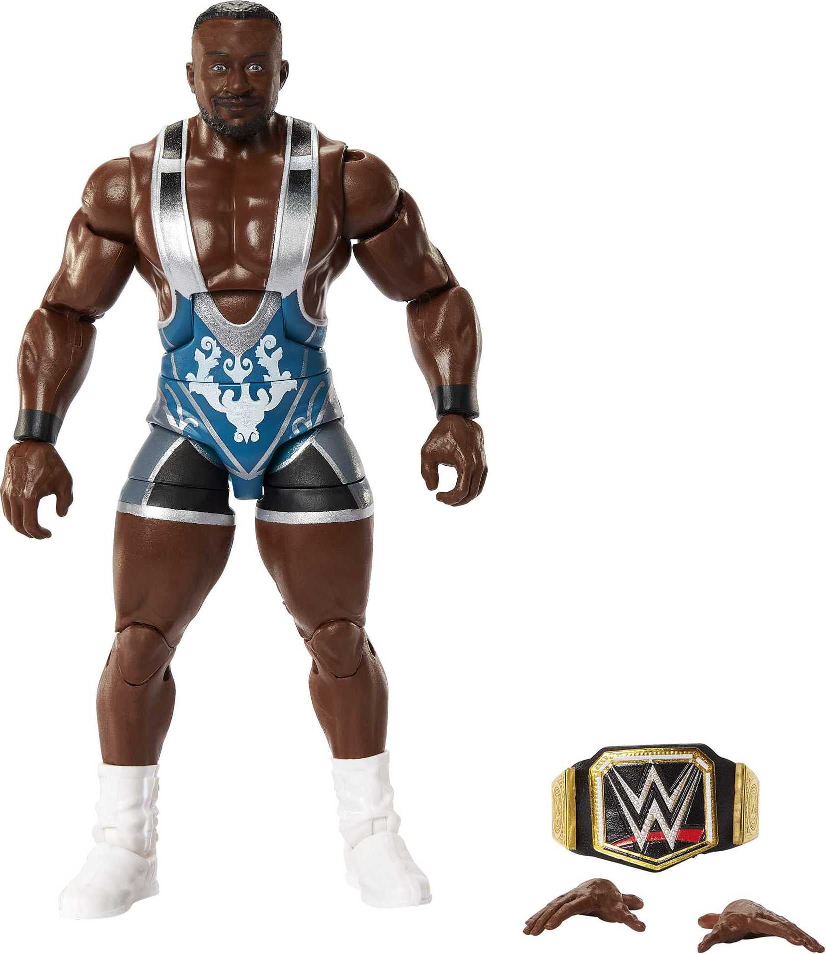 WWE Elite Collection Big E Action Figure, 6-inch Posable Collectible ...