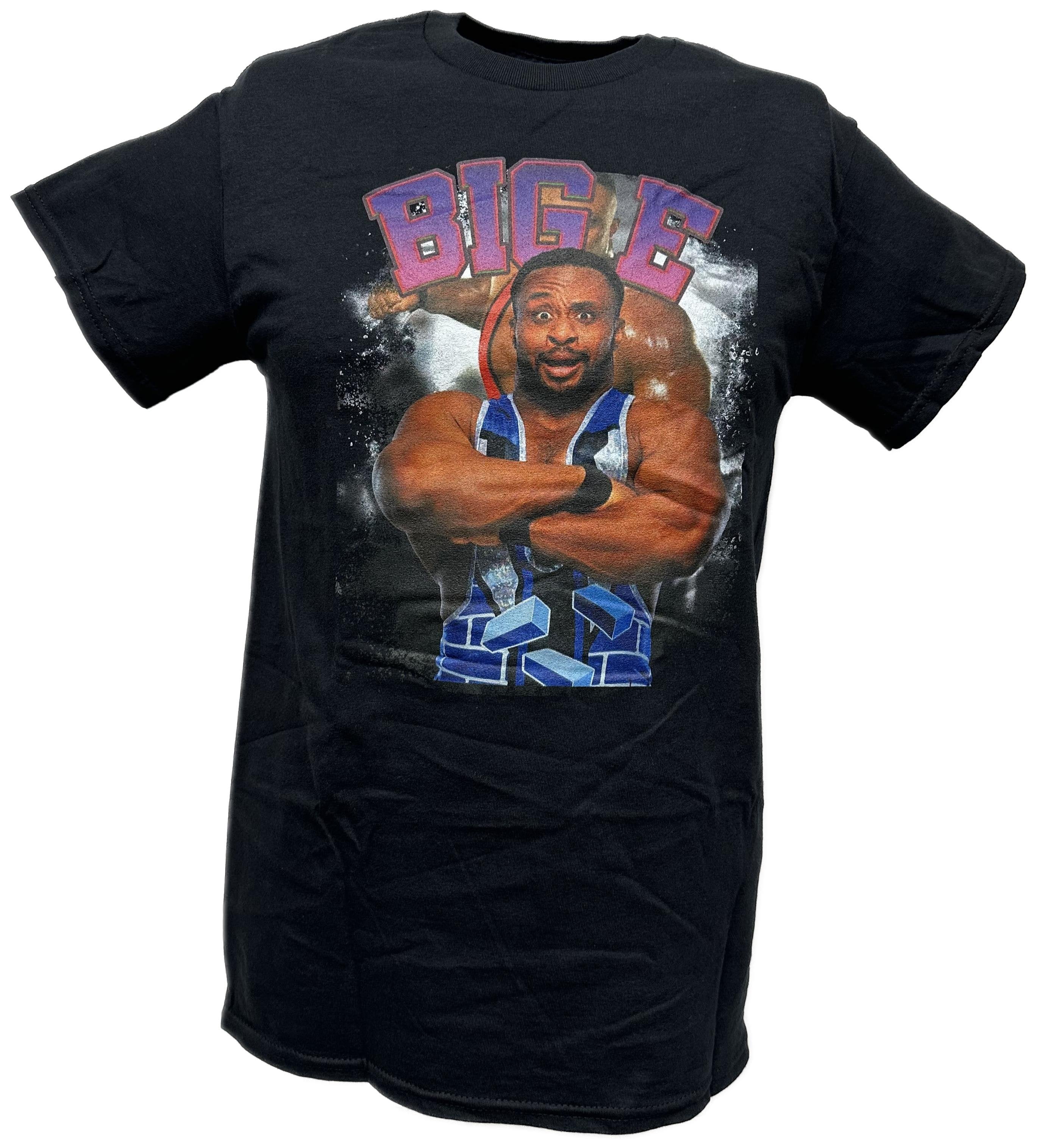 WWE Big E New Day Arms Folded Mens Black T-shirt - Walmart.com