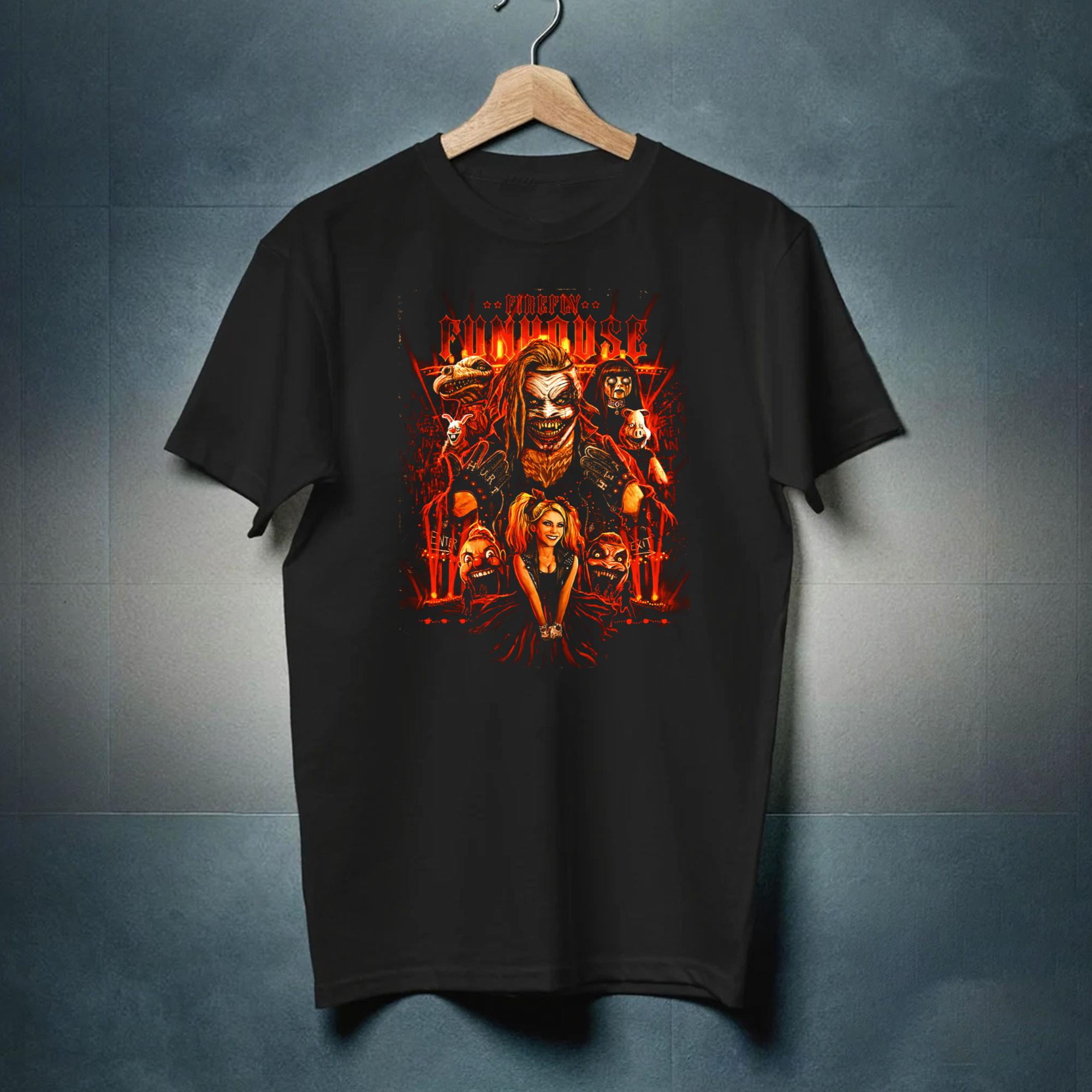WWE Bray Wyatt The Fiend Men's Medium Black Horror Graphic T-Shirt ...