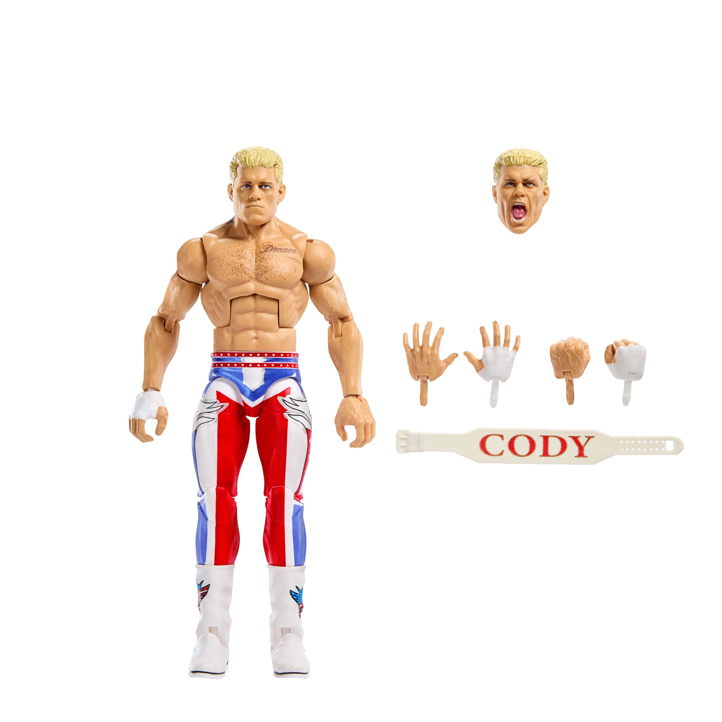 WWE Elite Collection Top Picks Cody Rhodes Action Figure & Accessories ...