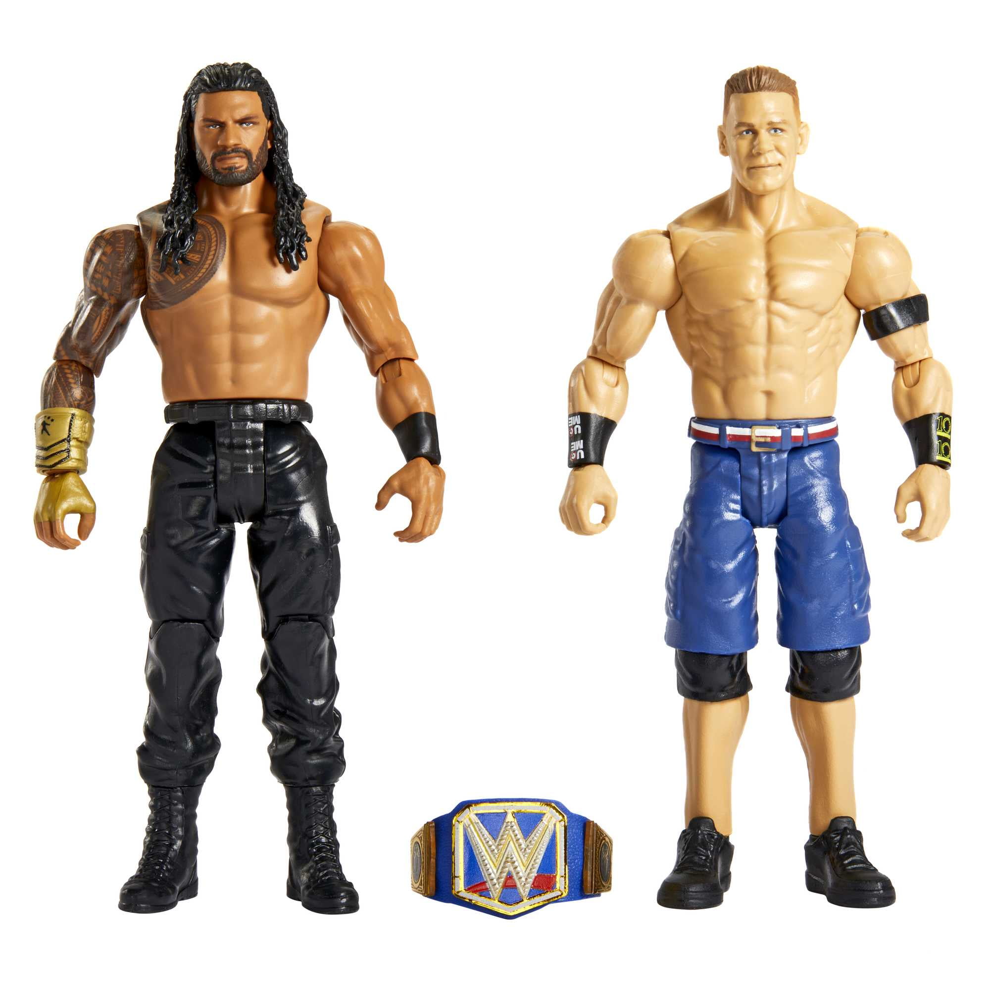 WWE Championship Showdown Roman Reigns vs John Cena Action Figures, 2 ...