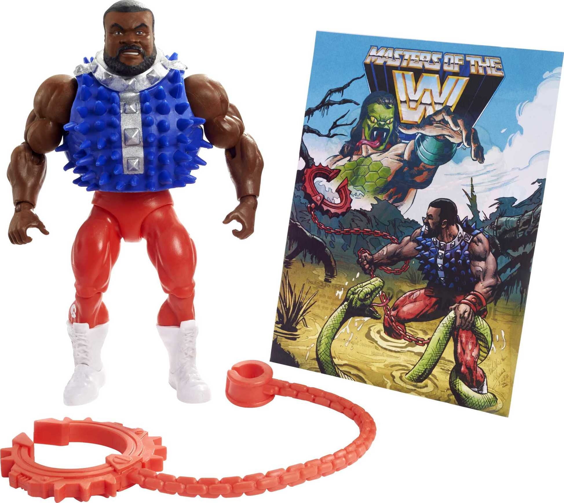 WWE Collectible Junkyard Dog Action Figure 5.5in Multicolor Wrestling ...
