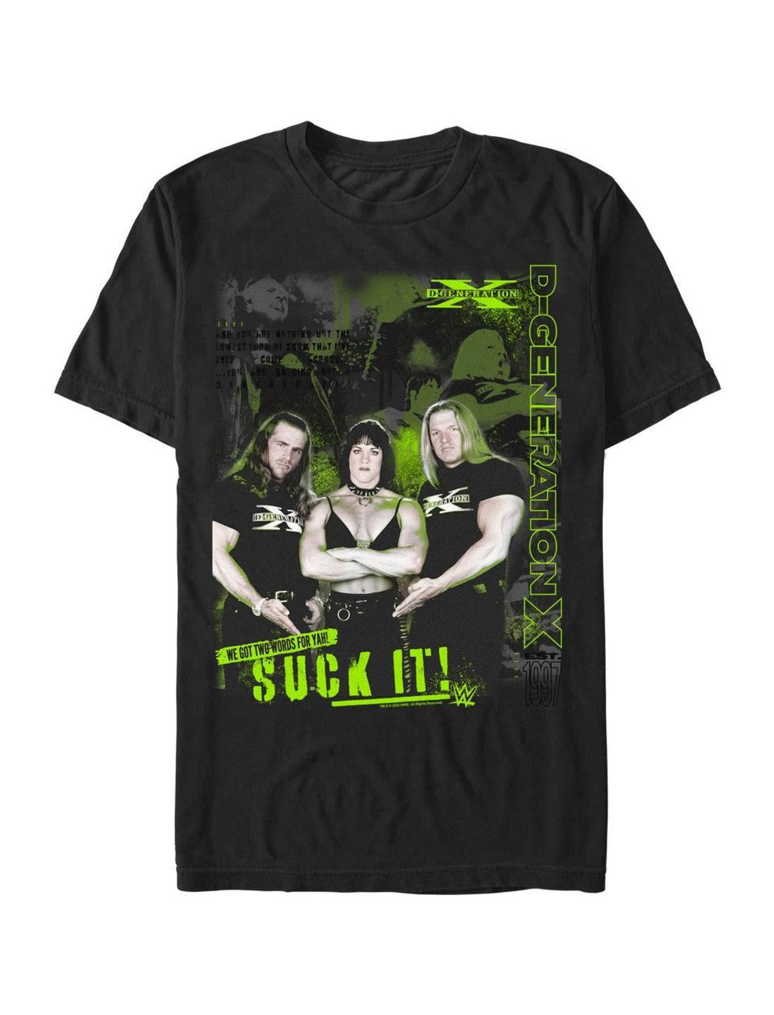 WWE DX Two Words For Yah! Poster T-Shirt - NEW!! SALE - Walmart.com