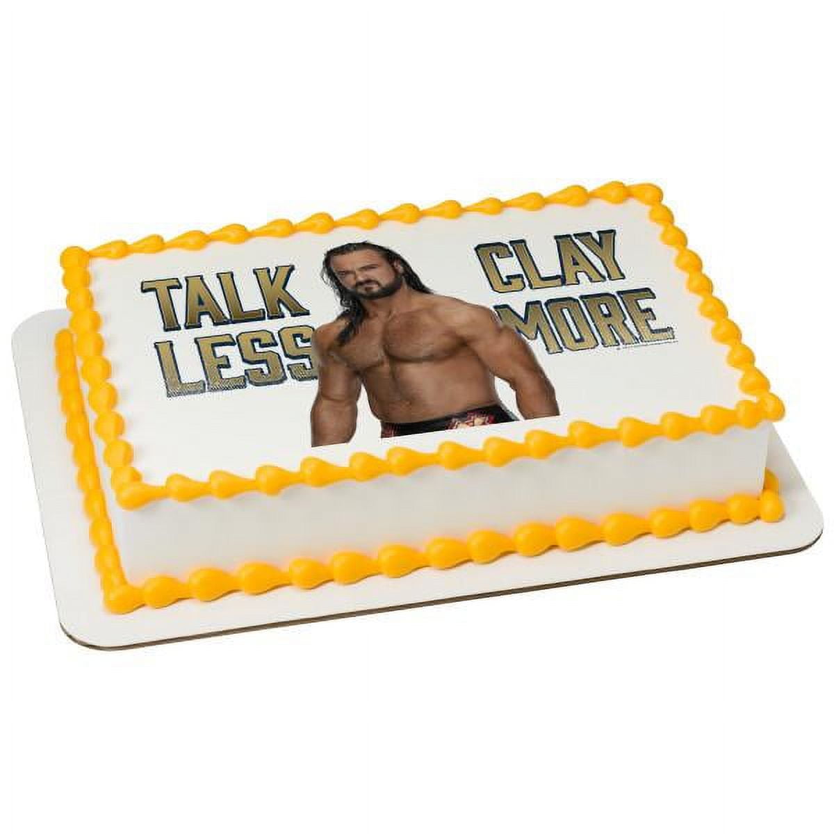 Wwe Wrestling Cake Decorations