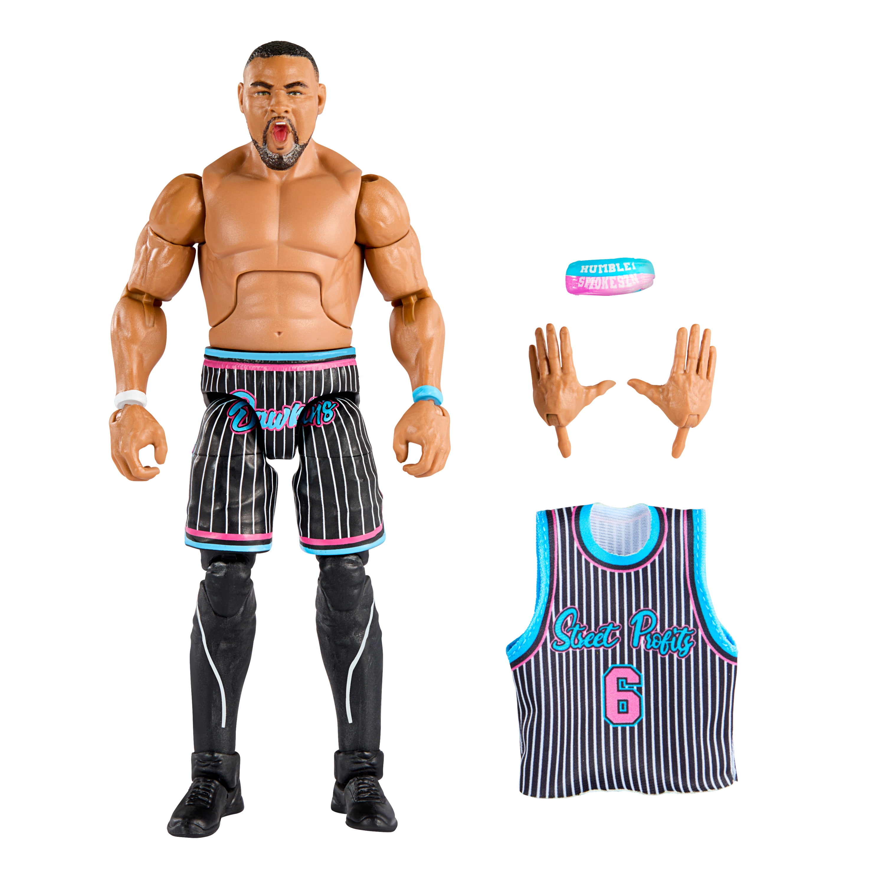 WWE Elite Toys: Angelo Dawkins Wrestling Action Figure - Walmart.com