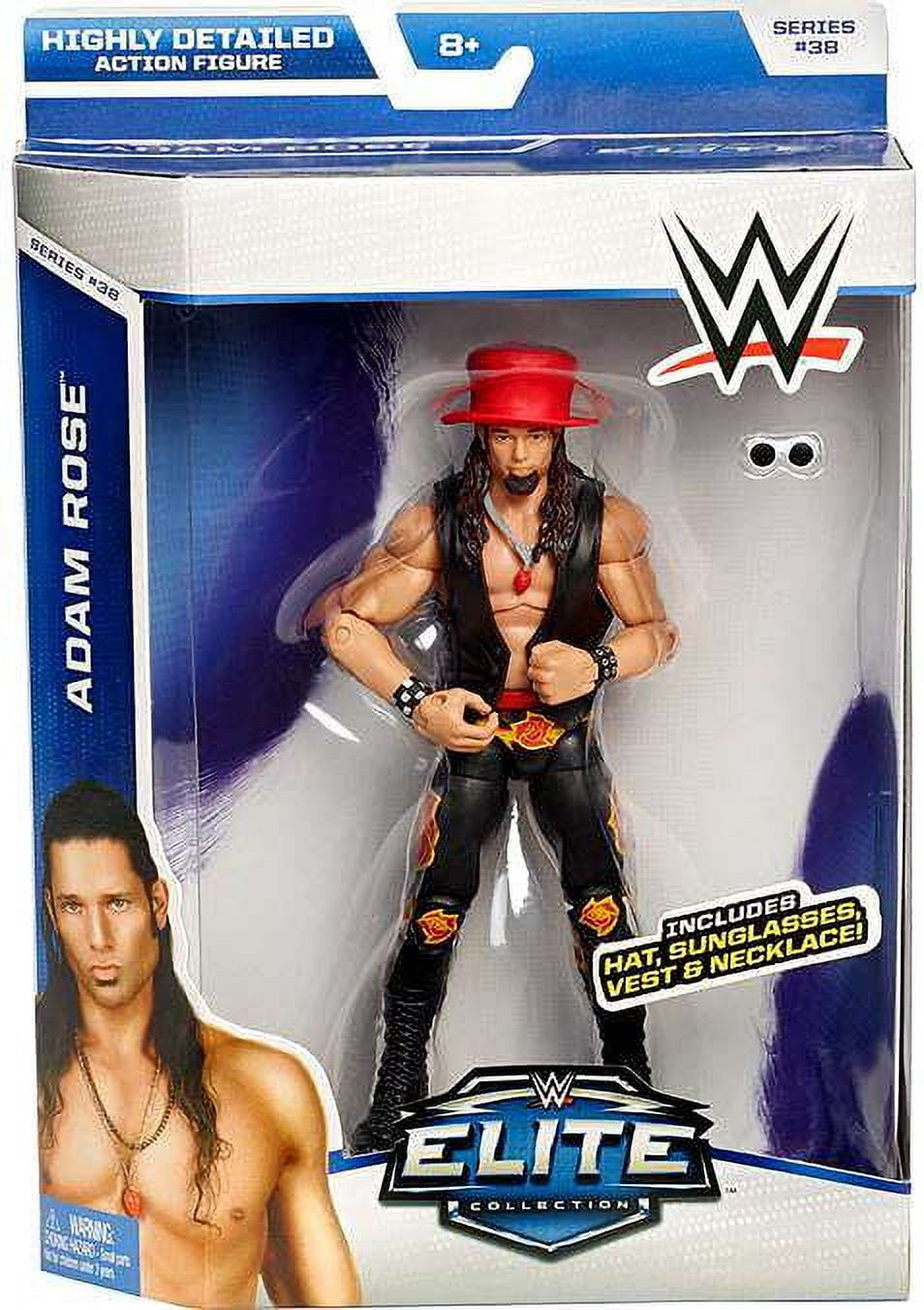 WWE Elite Adam Rose Action Figure - Walmart.com