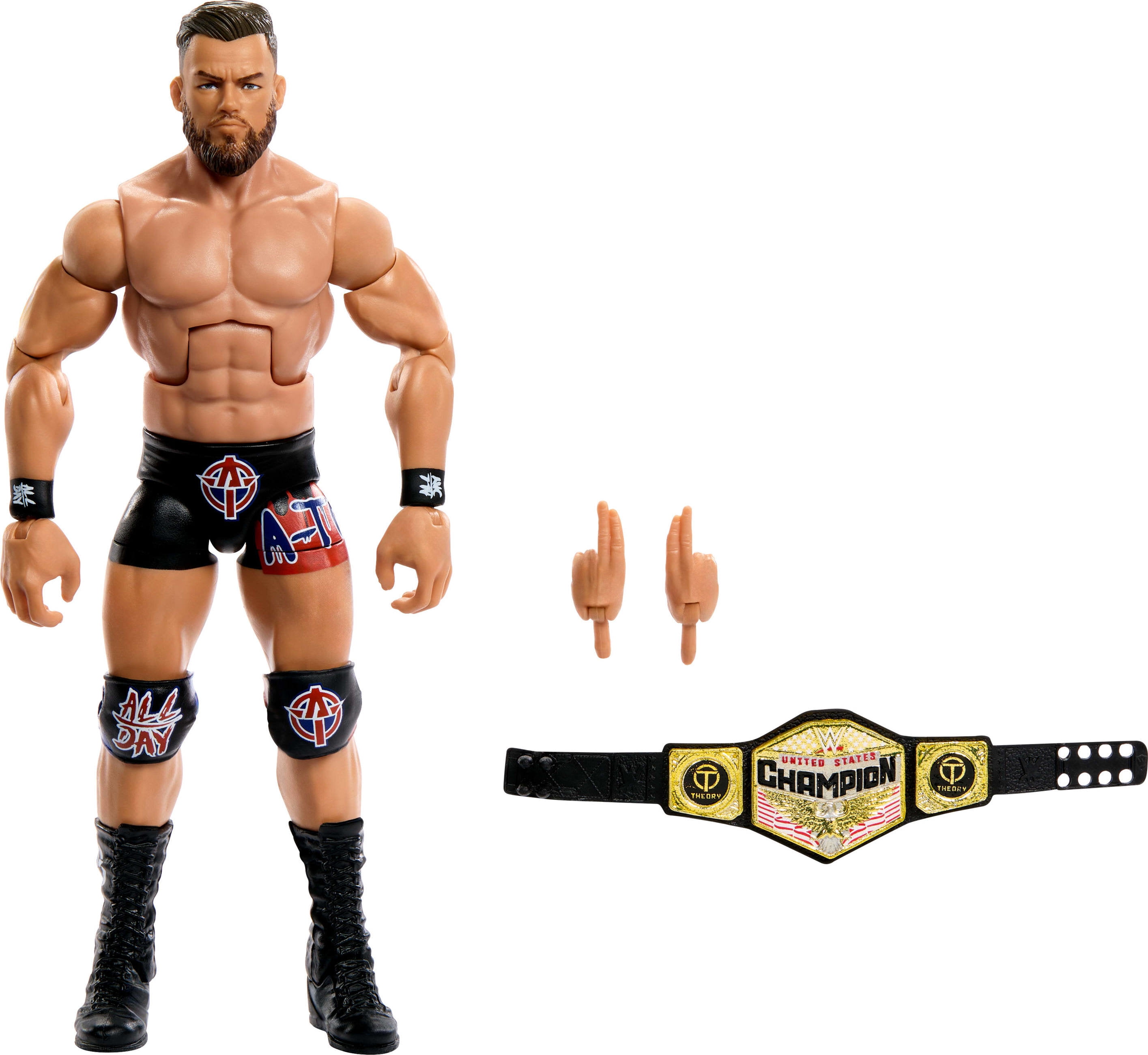 WWE Elite Austin Theory Action Figure, 6-inch Collectible Superstar ...