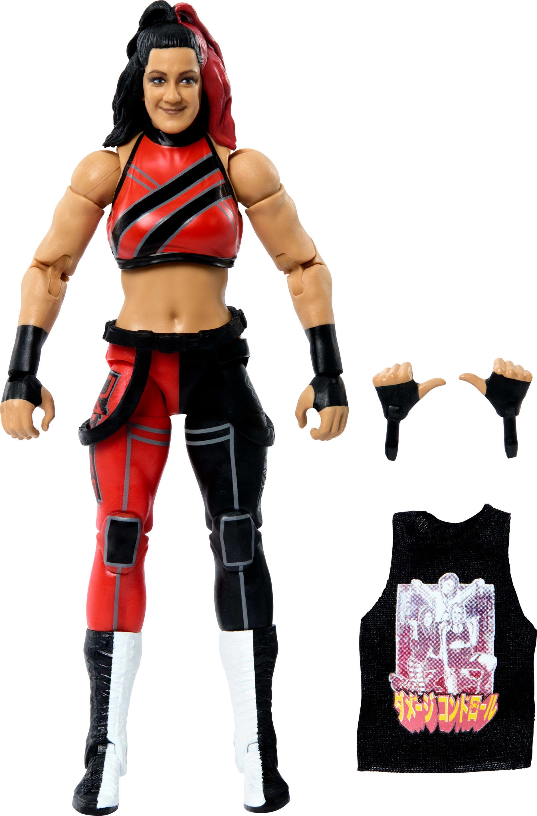 WWE Elite Bayley Action Figure, 6-inch Collectible Superstar with Articulation & Accessories ...
