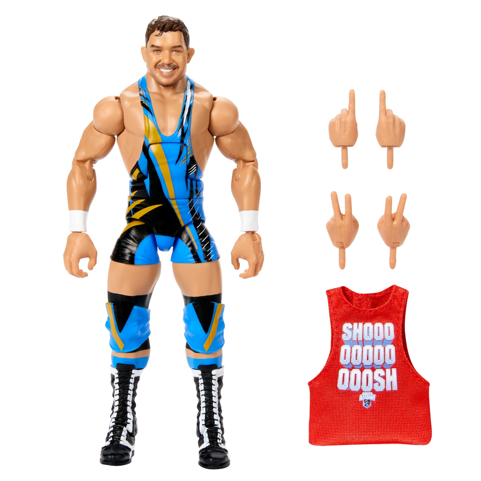 WWE Elite 6-inch Toy Action Figure - Chad Gable, Collectible Superstar with Articulation ...