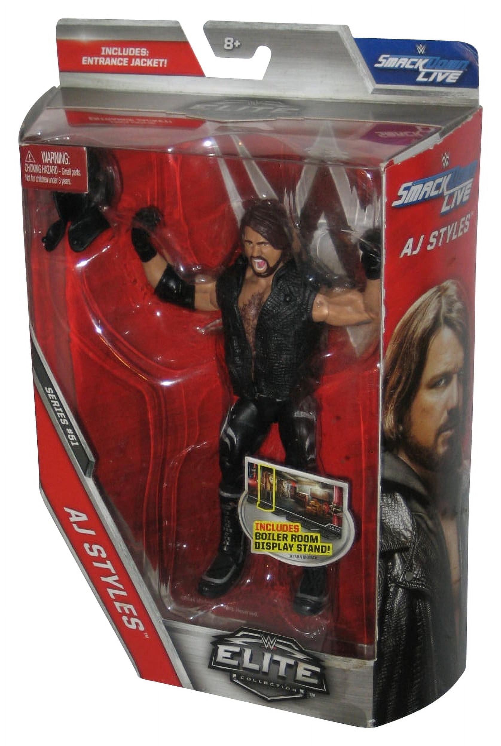 WWE Elite Collection AJ Styles Wrestling (2017) Mattel Action Figure ...