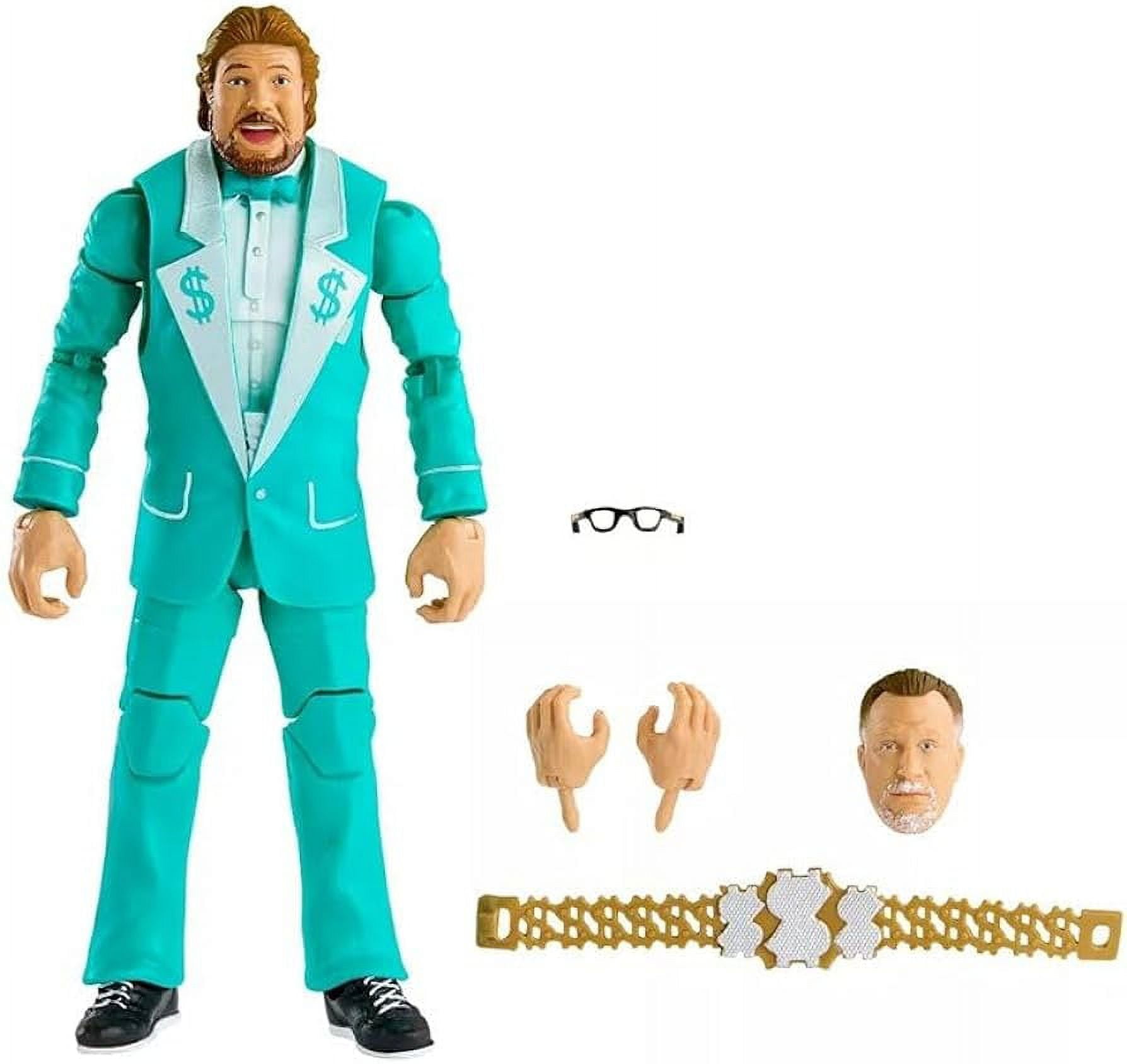 Free Shipping! WWE Elite Collection Million Dollar Man Ted DiBiase Wrestling Action Figure ...