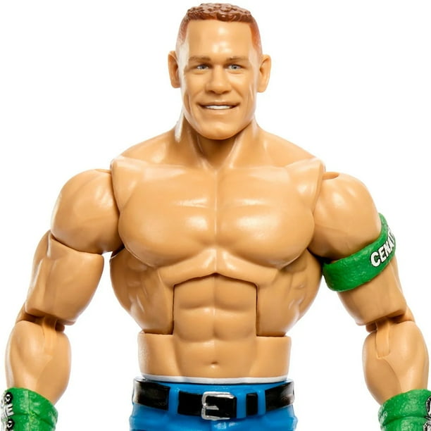WWE Elite Collection WrestleMania John Cena Action Figure with Nicholas ...