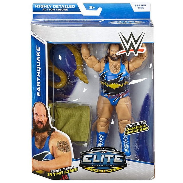 WWE Elite Earthquake Action Figure - Walmart.com