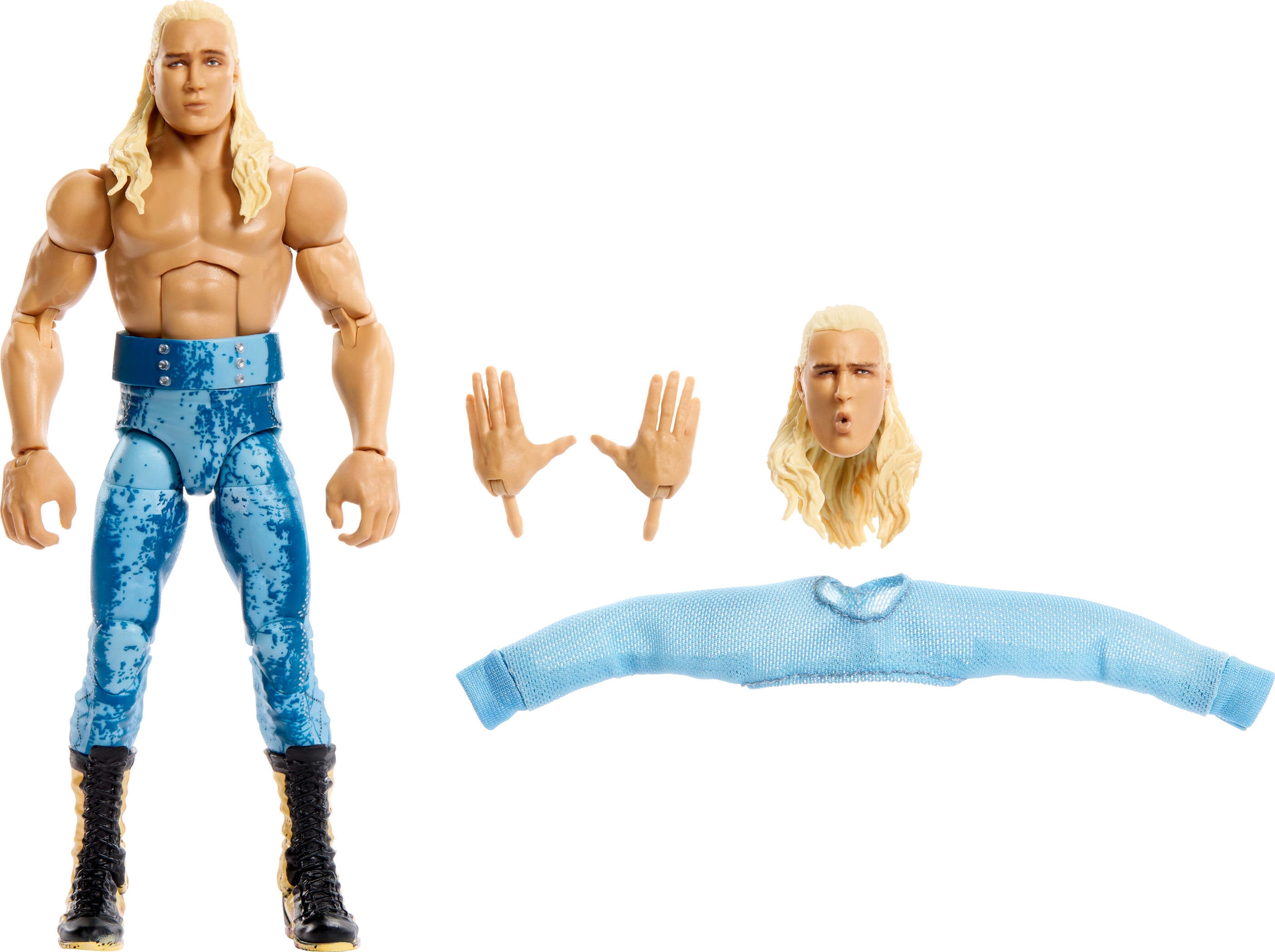 WWE Elite Elton Prince Action Figure, 6-inch Collectible Superstar with ...