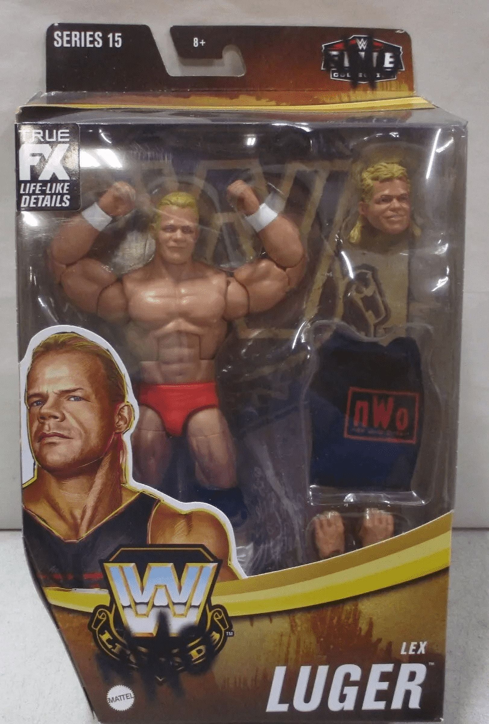WWE Elite Legends Lex Luger Series 15 Chase ORANGE PANTS - Walmart.com