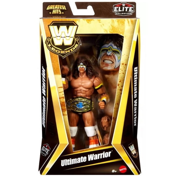 WWE Elite Legends Series Ultimate Warrior Greatest Hits Action Figure ...