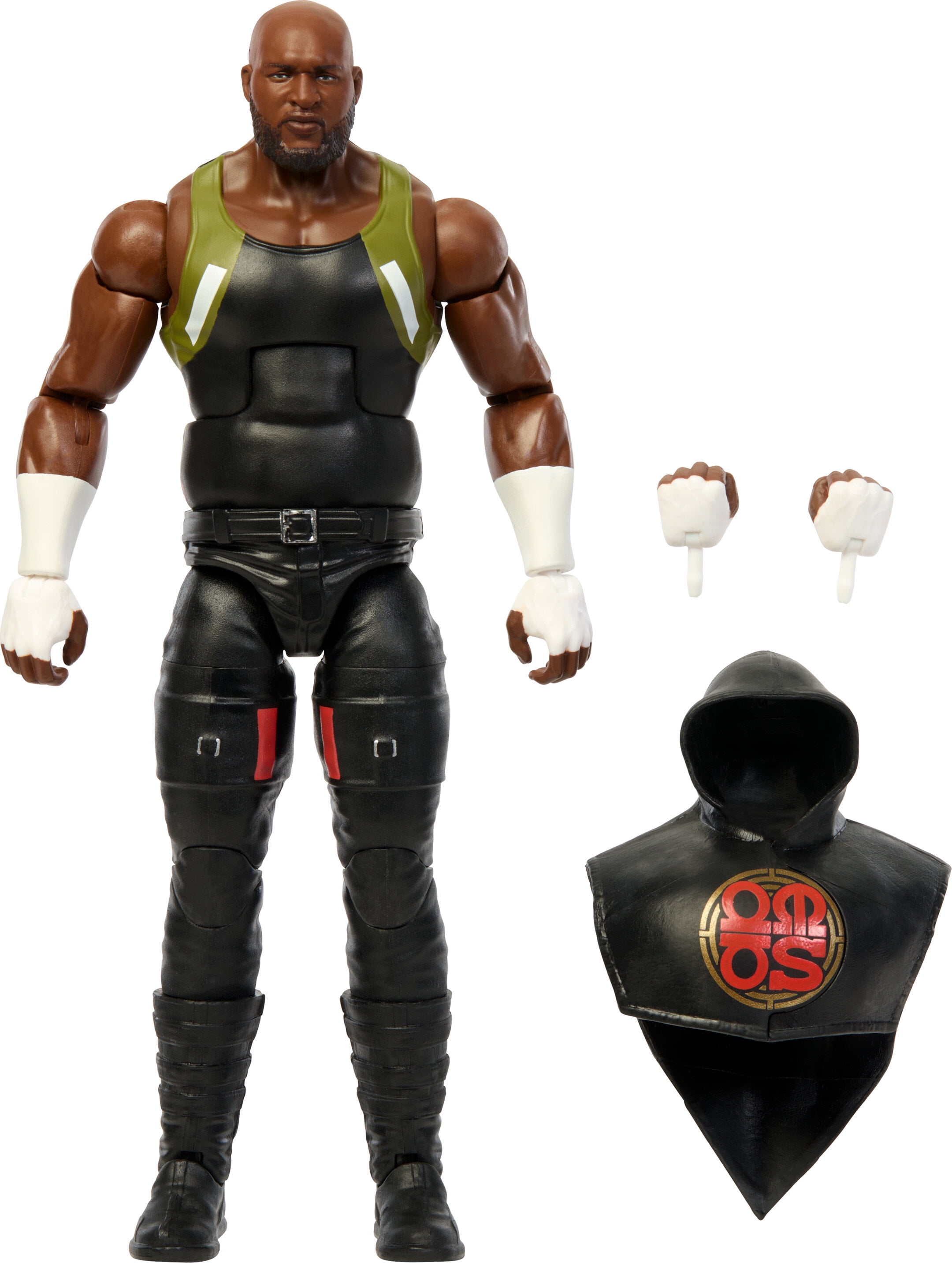 WWE Elite Omos Action Figure, 6-inch Collectible Superstar with ...