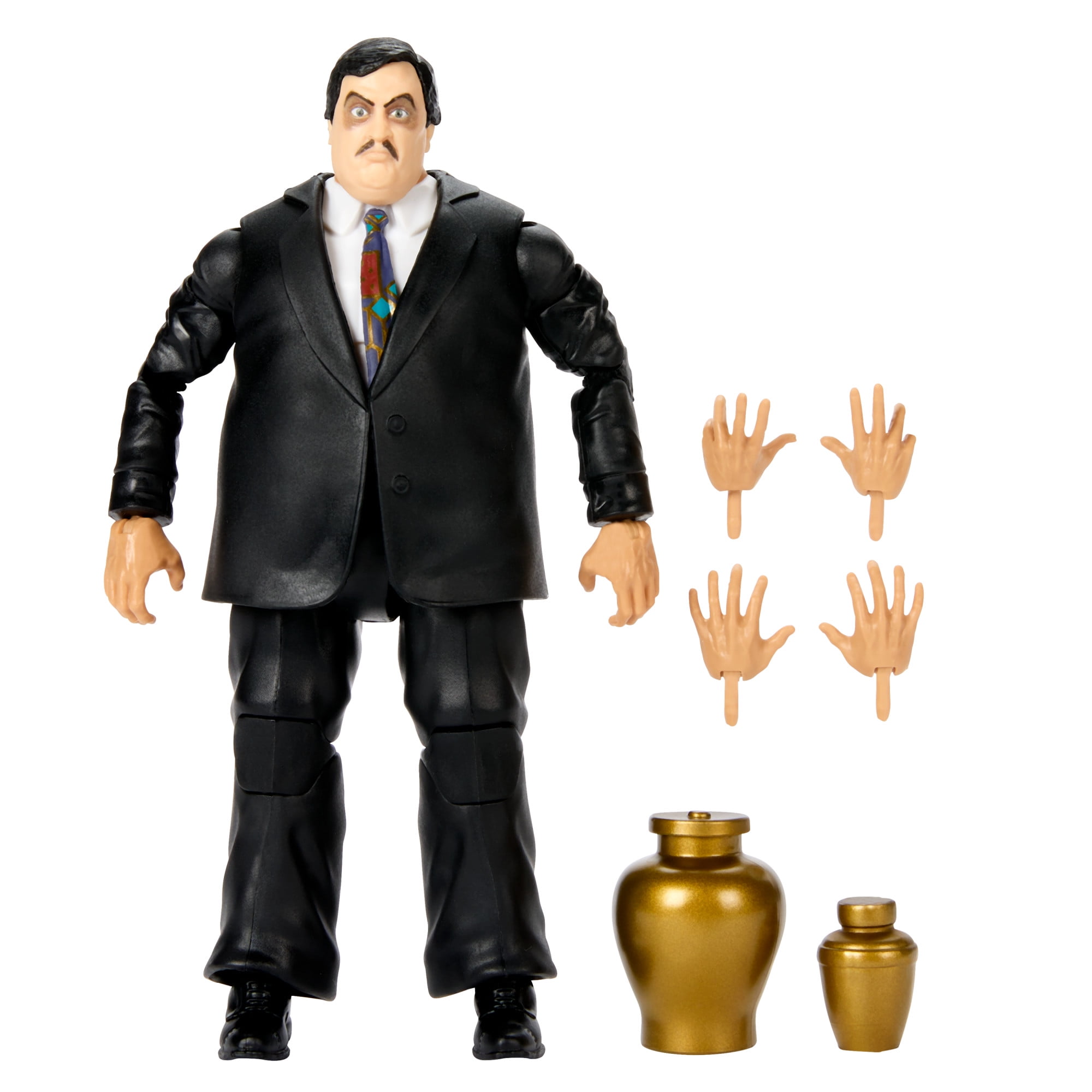 WWE Elite 6-inch Paul Bearer Action Figure with Deluxe Articulation ...