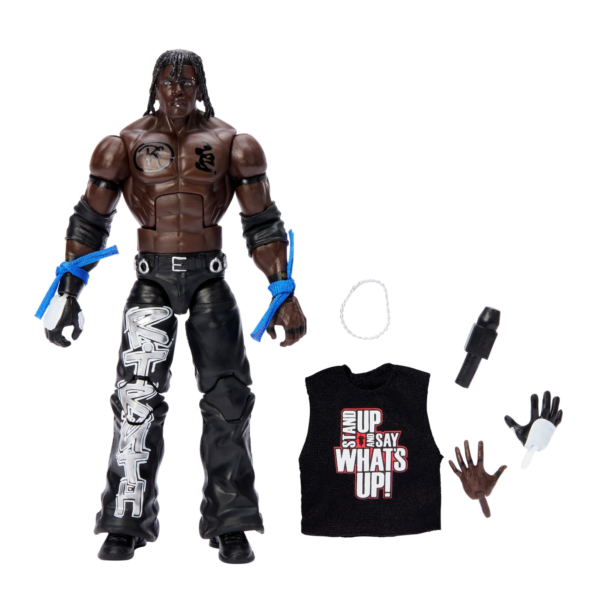 WWE Elite R-Truth Action Figure, 6-inch Collectible Superstar with ...