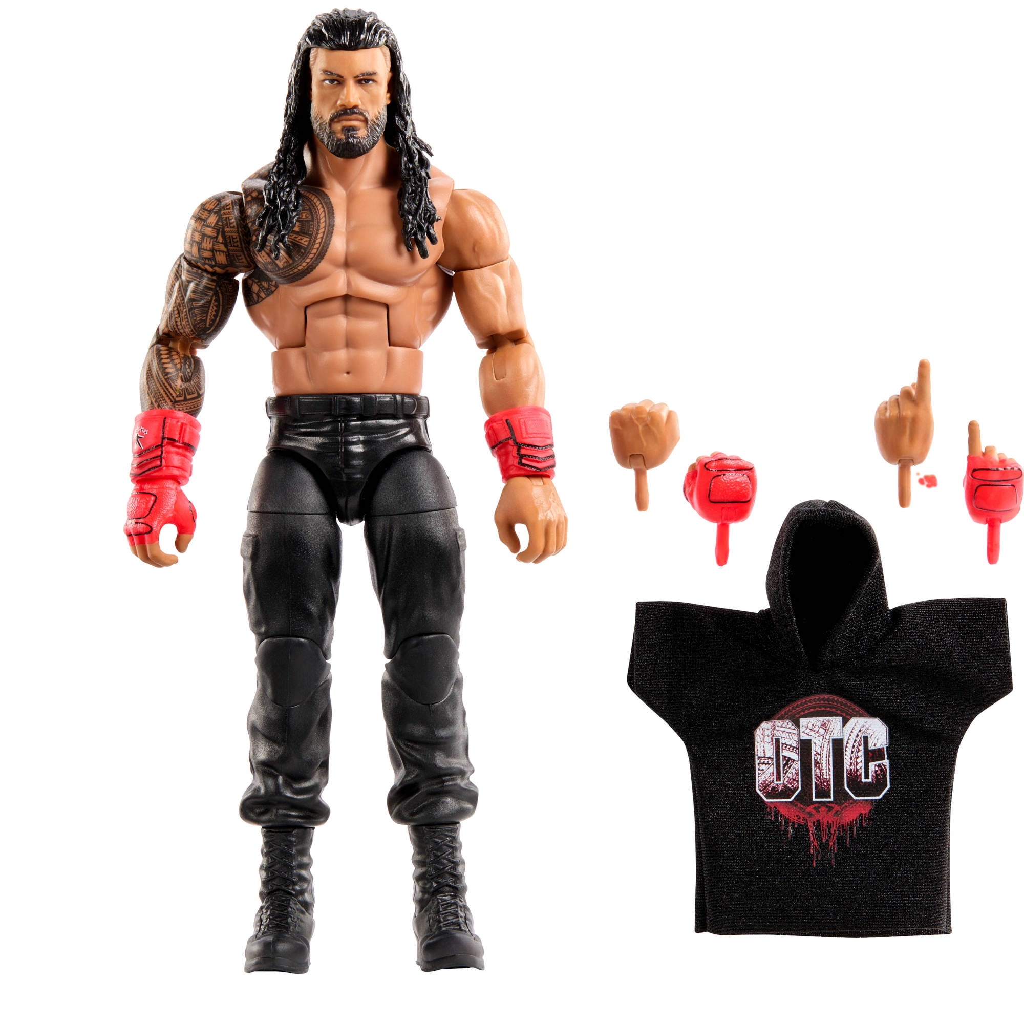 Open Box WWE Elite Roman Reigns Action Figure, Series #120, 6-inch ...