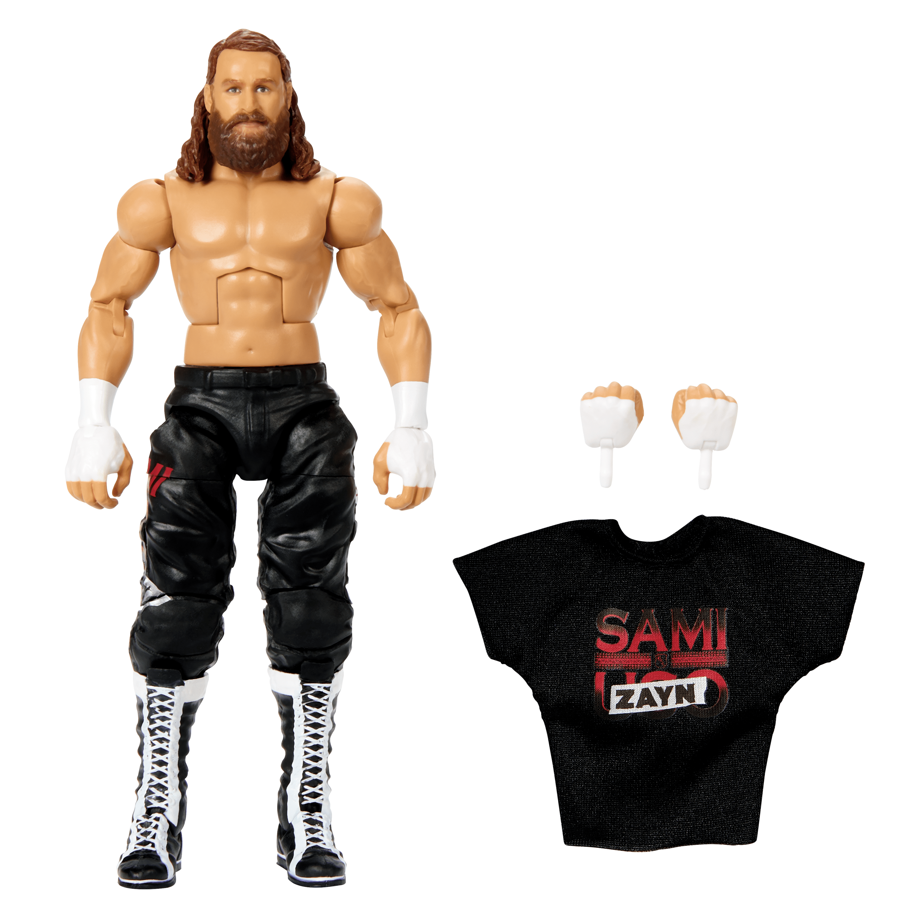 WWE Elite Sami Zayn Action Figure, 6-inch Collectible Superstar with ...