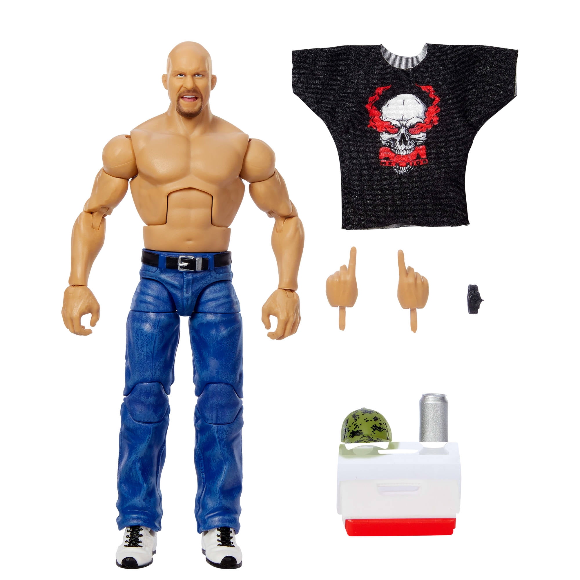 WWE Elite Top Picks “Stone Cold” Steve Austin Action Figure ...
