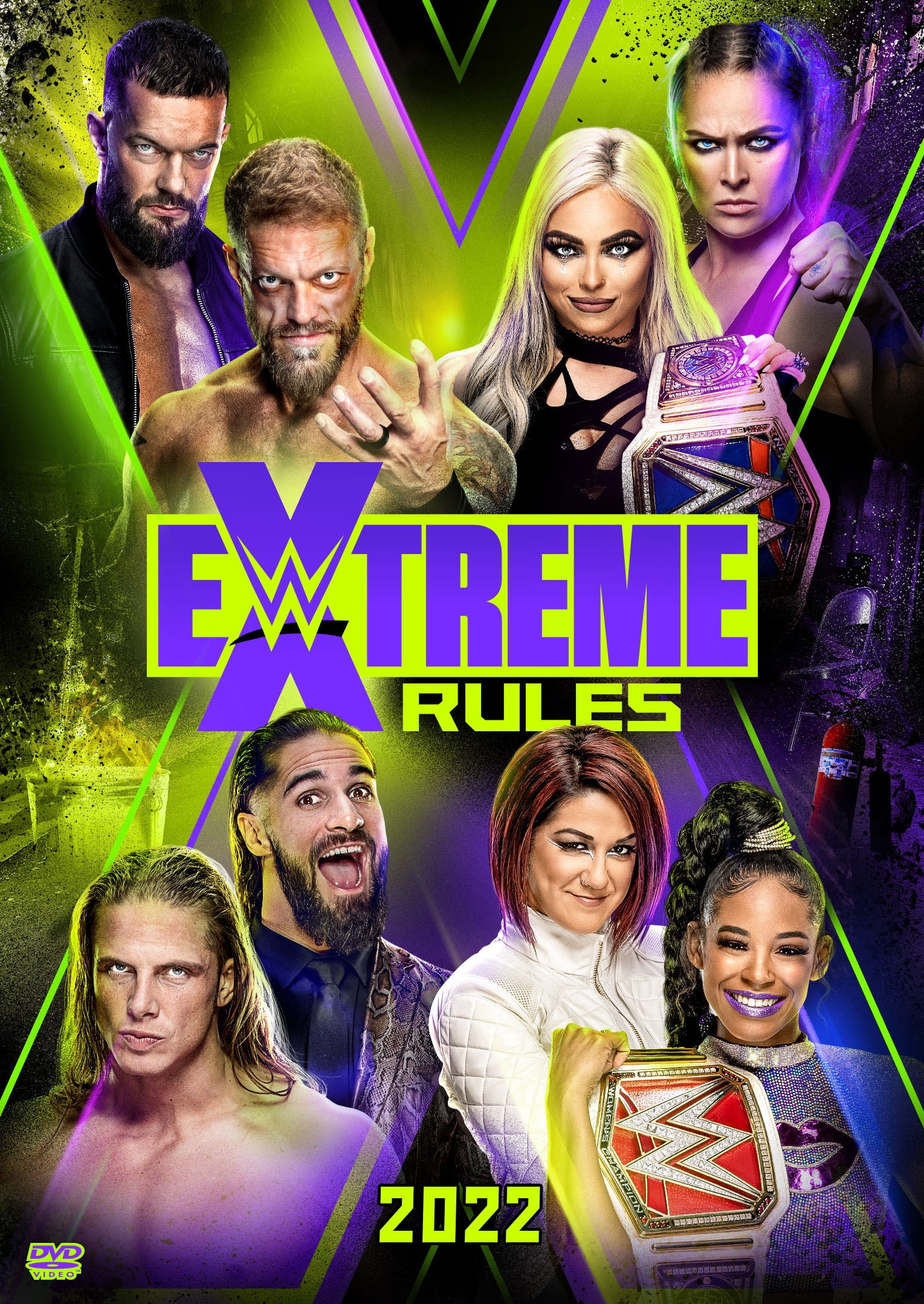 WWE: Extreme Rules 2022 (DVD) - Walmart.com
