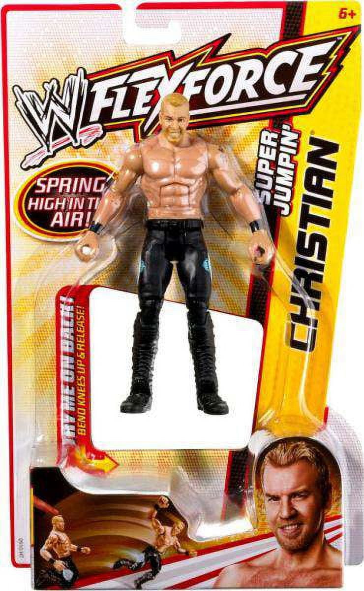 WWE FlexForce Super Jumpin' Christian Action Figure - Walmart.com