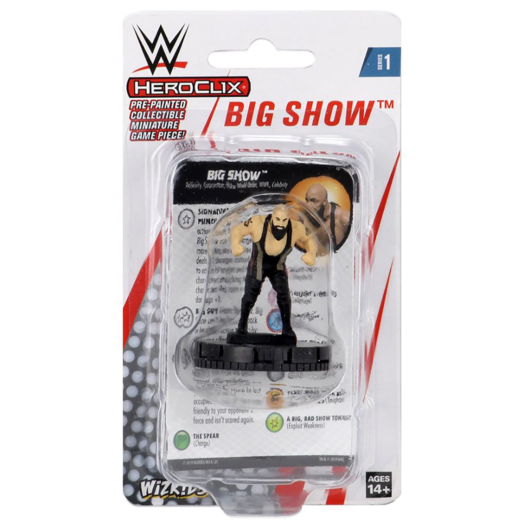 WWE HeroClix: Big Show Expansion Pack - Miniatures Game, WizKids, Ages ...
